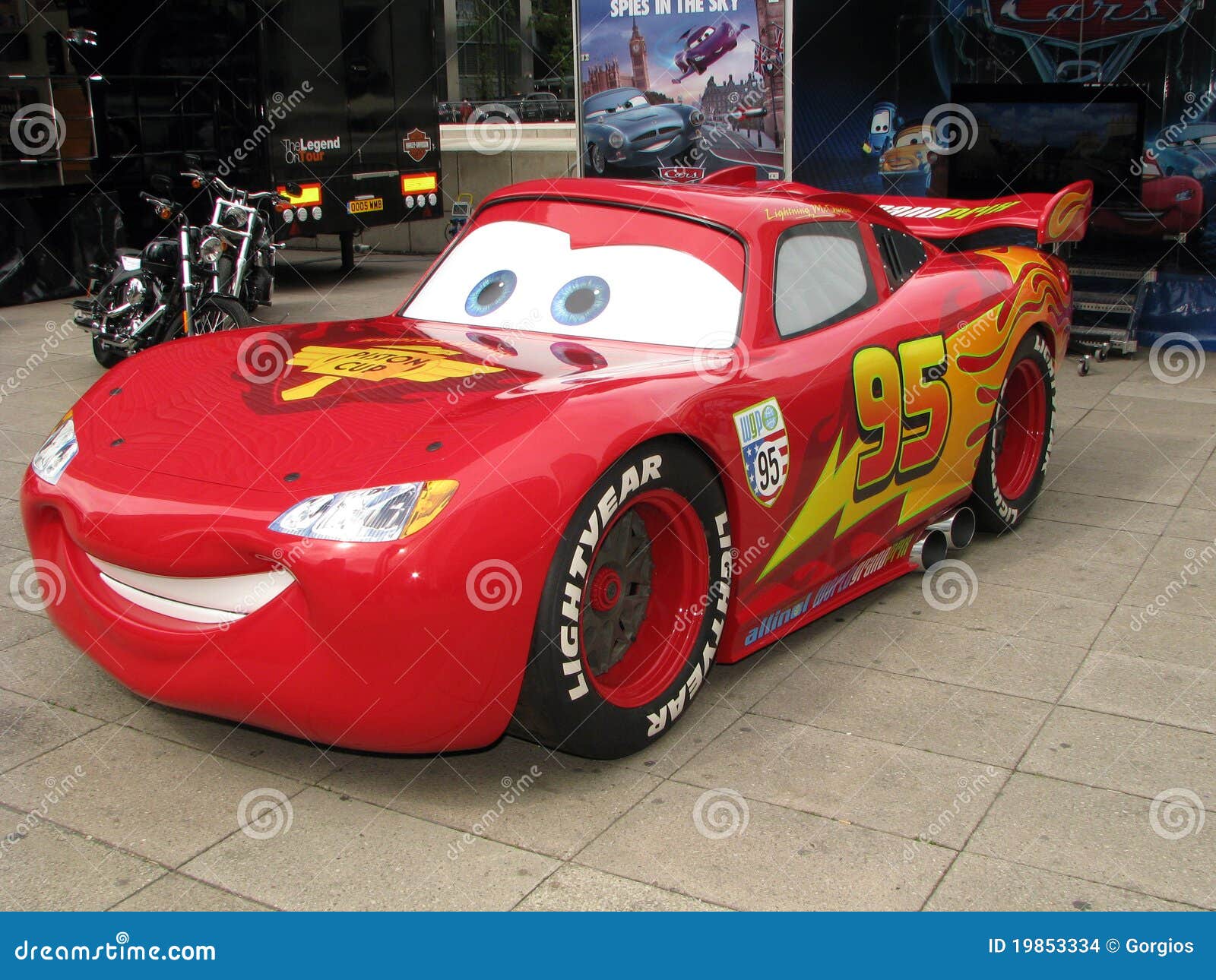 Os Carros - Relâmpago McQueen Imagem de Stock Editorial - Imagem de ...