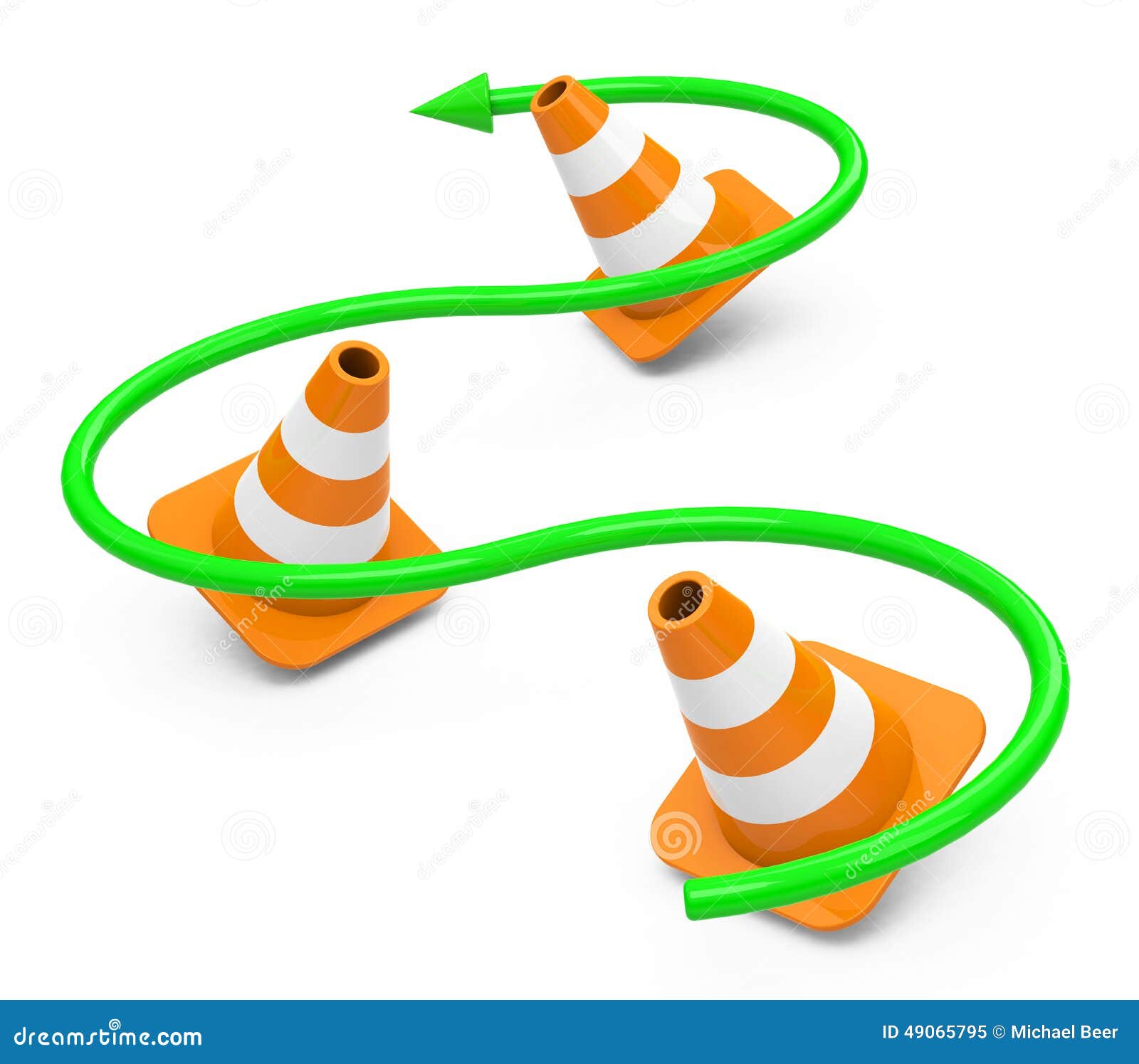 Os cones ilustração stock. Ilustração de diagrama, processo - 49065795