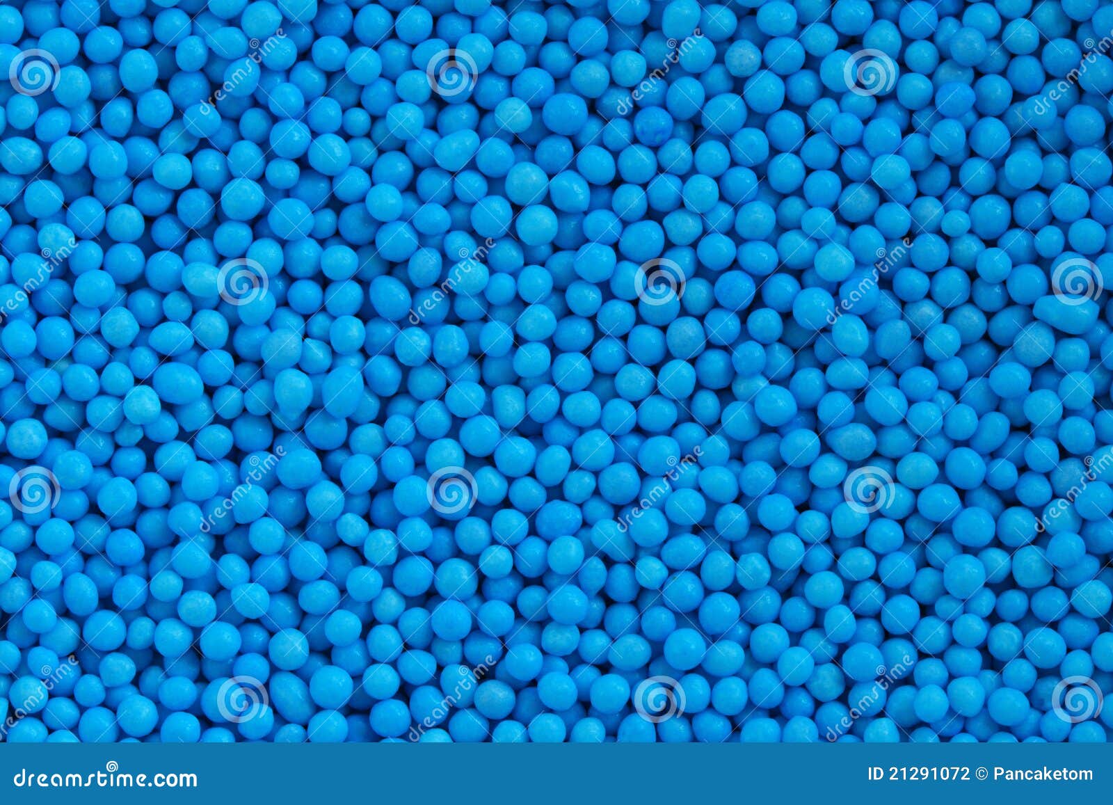 Os doces azuis polvilham foto de stock. Imagem de azul - 21291072