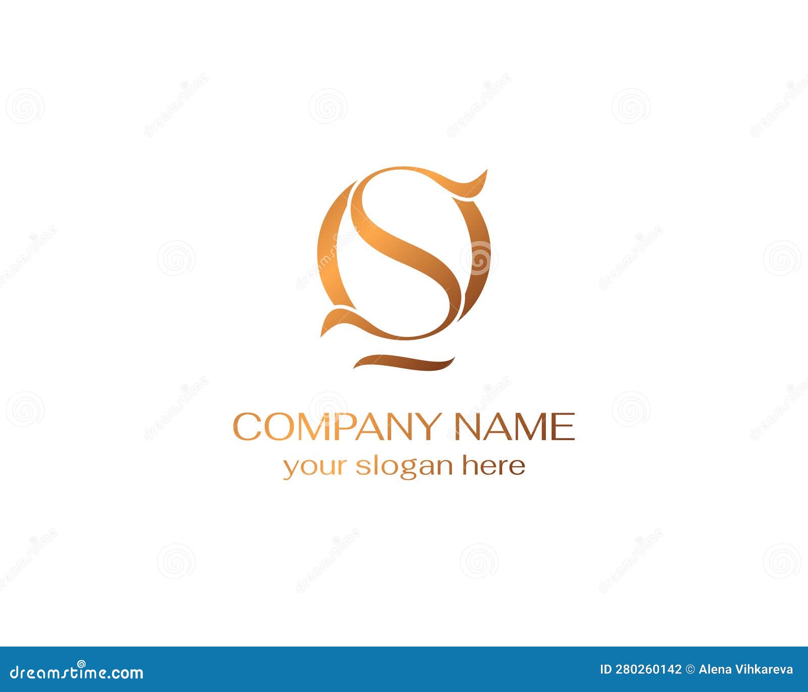 OS Logo or so Monogram. OS Letter Logo Template Elements. Personal ...