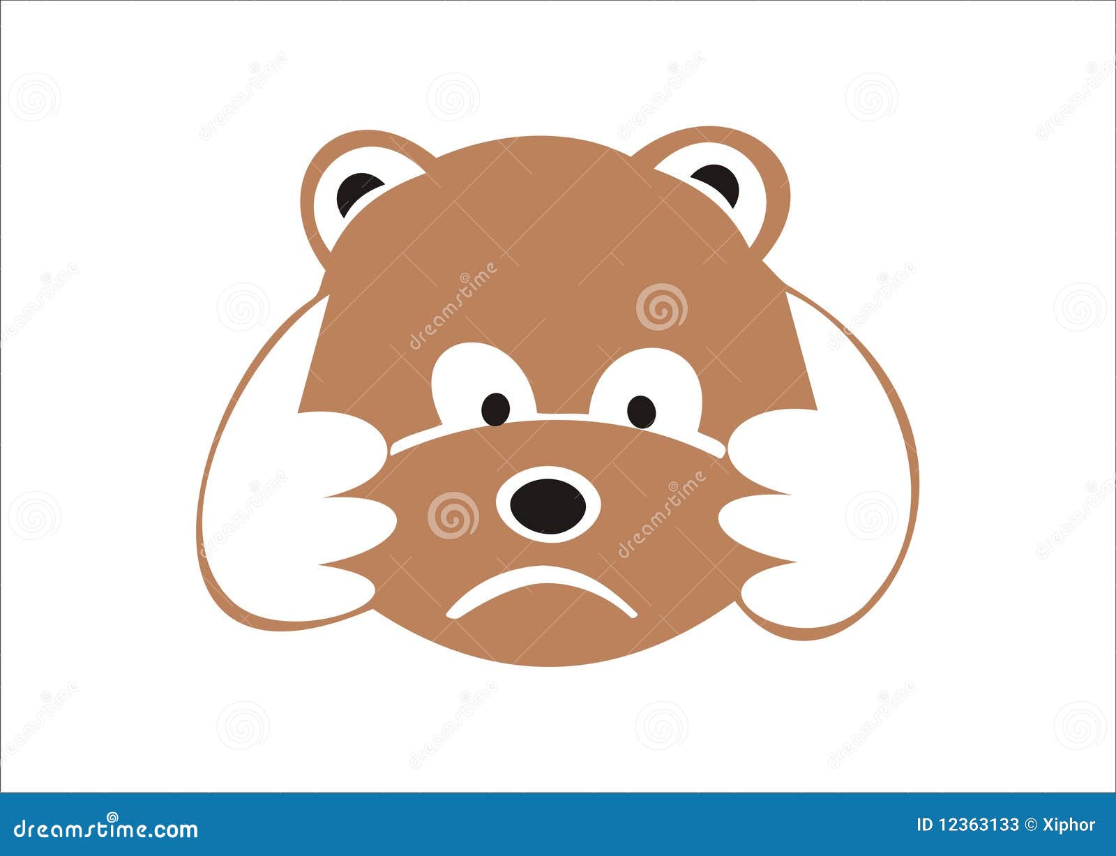 Osa Menor ilustración del vector. Ilustración de lindo - 12363133