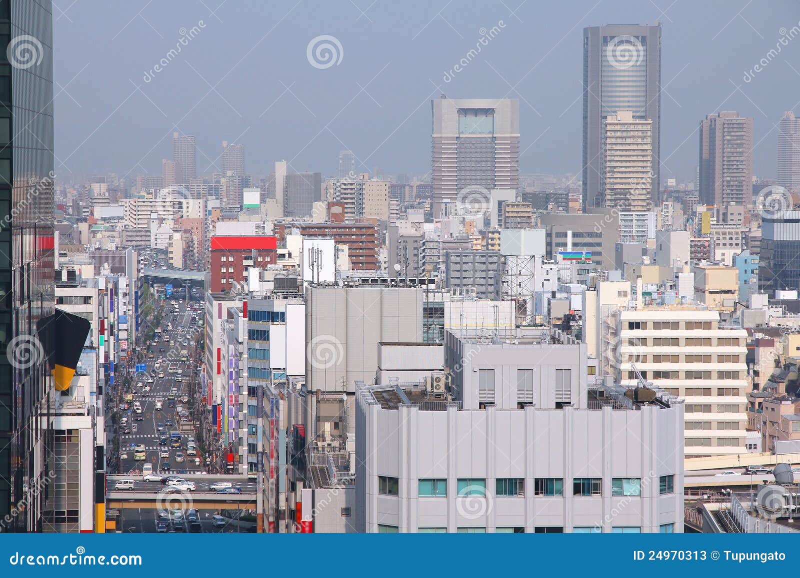 Osaka stock image. Image of buildings, modern, view, streets - 24970313