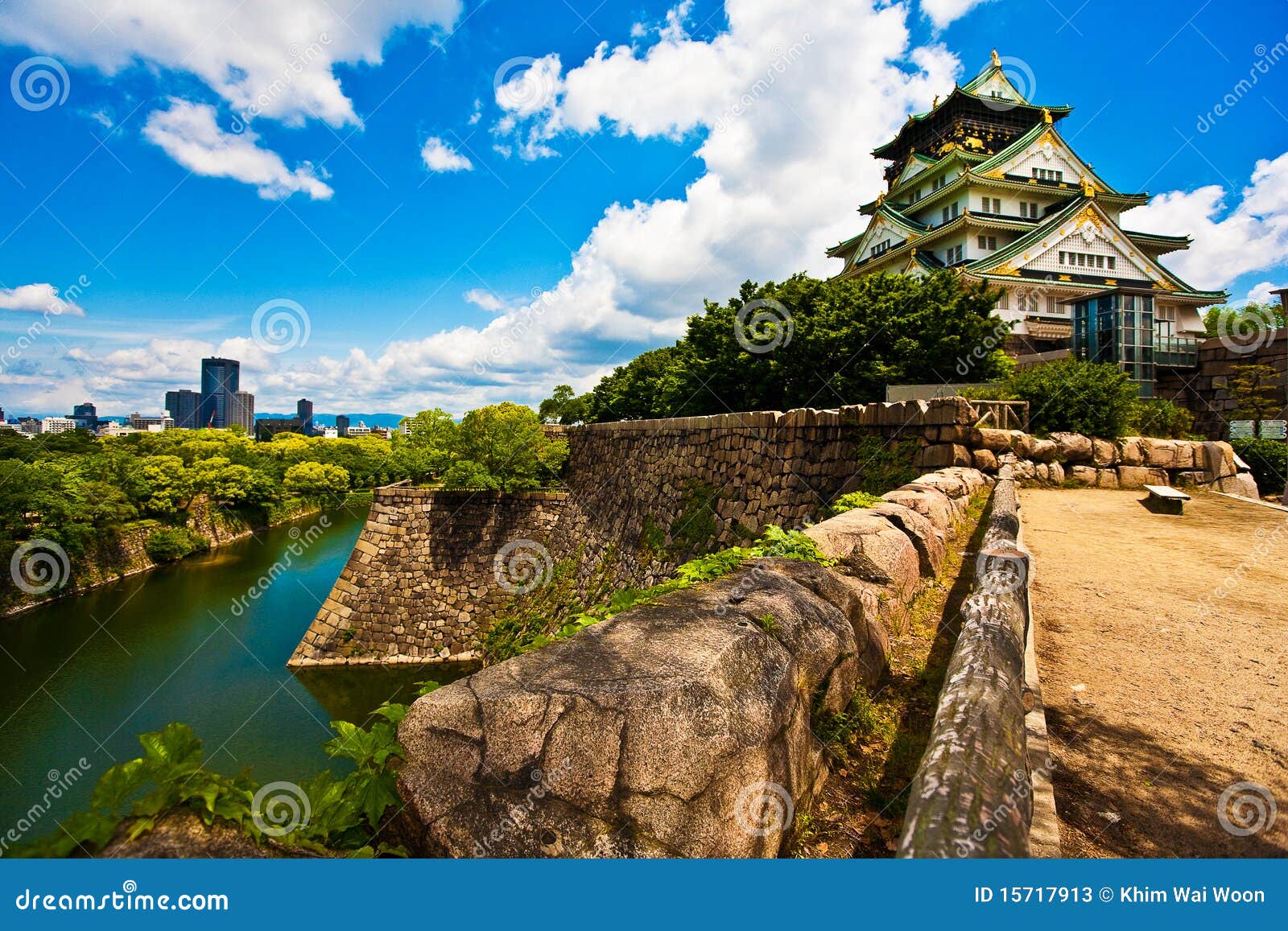Osaka Castle Stock Photography | CartoonDealer.com #70095926
