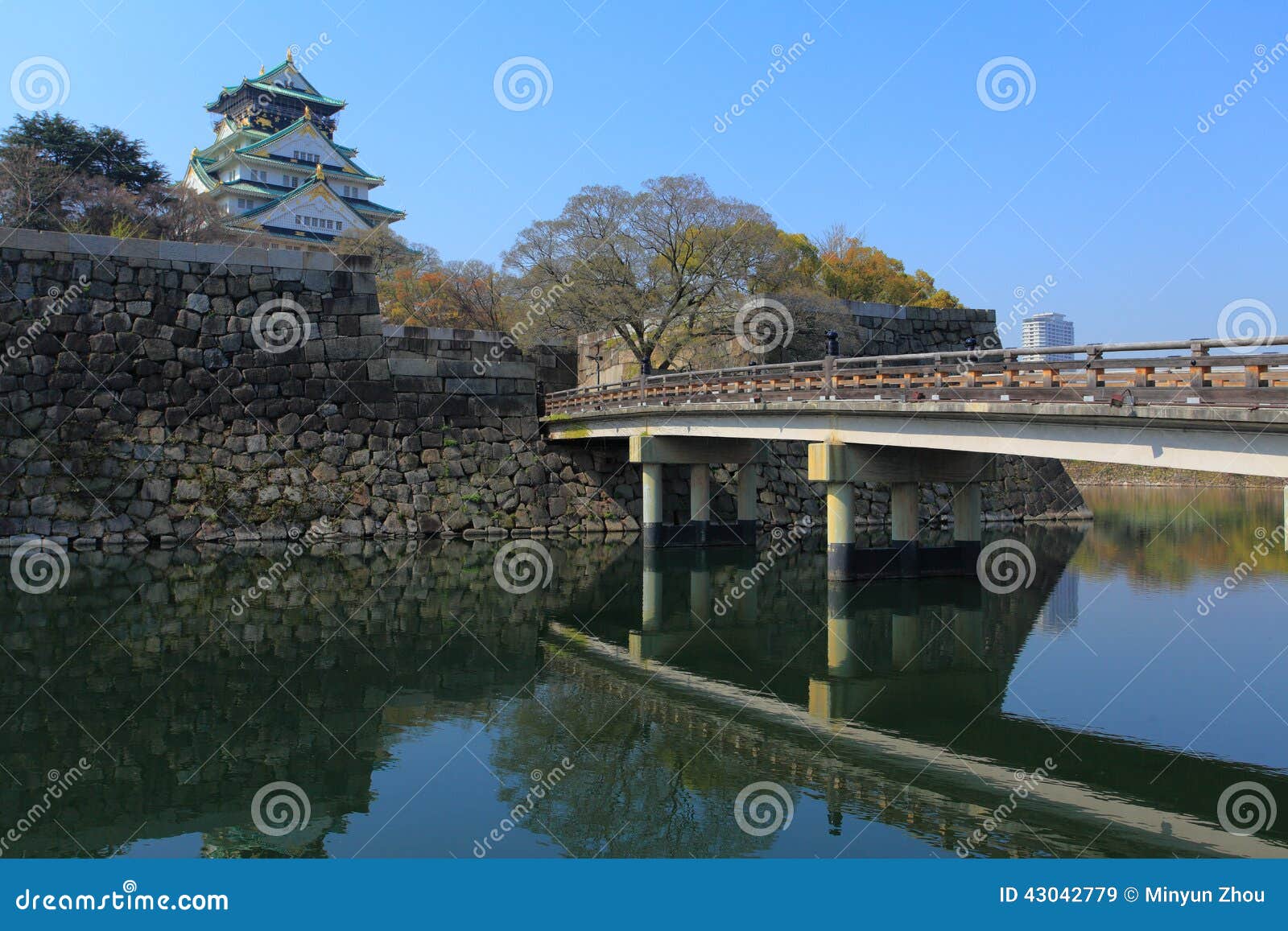 Osaka Castle, Japan stock image. Image of orient, museum - 43042779