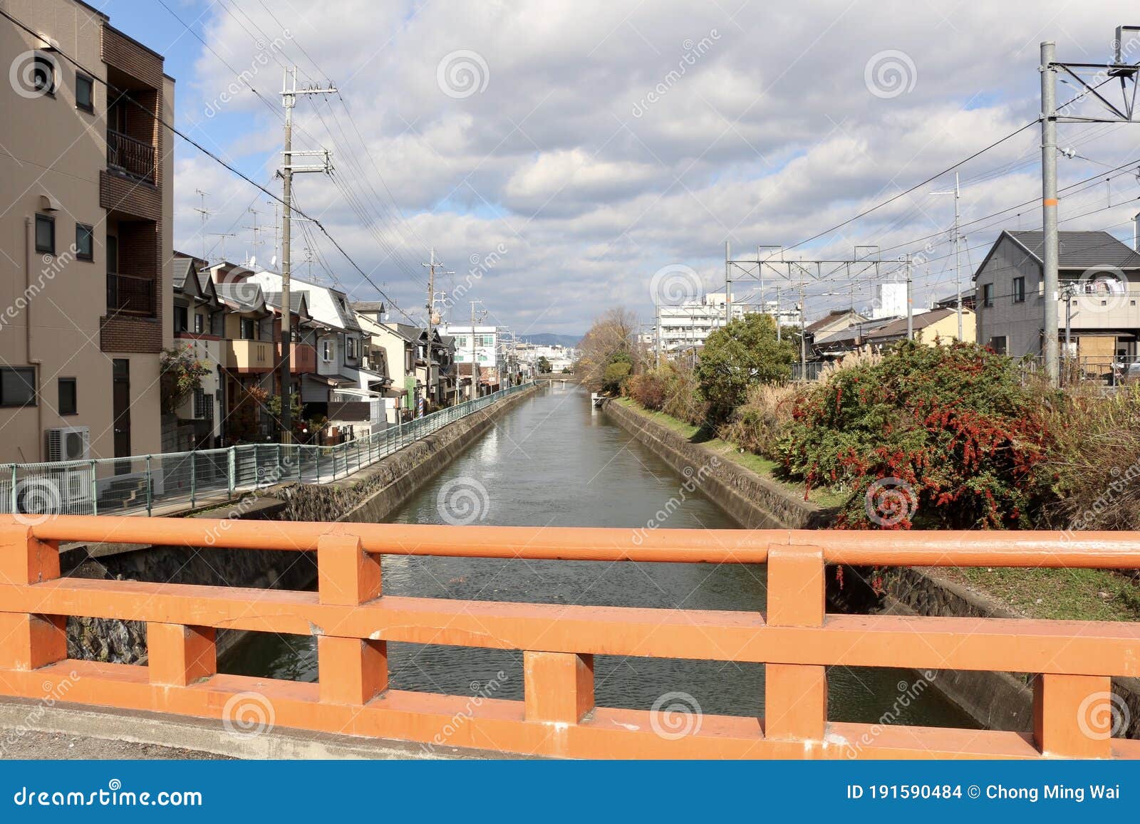 Osaka City River stock photo. Image of city, river, beautiful - 191590484
