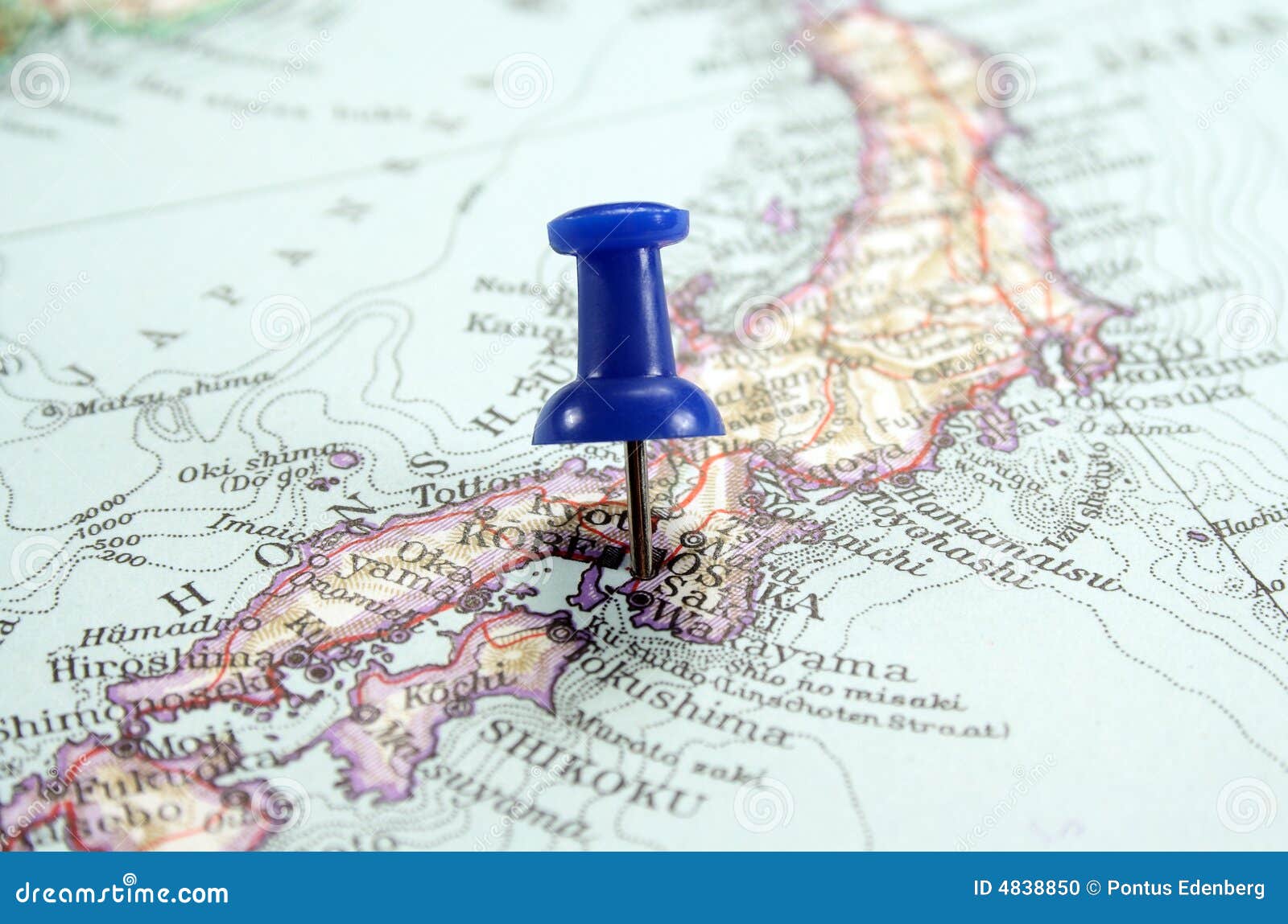 Osaka, Japan stock photo. Image of border, osaka, page - 4838850