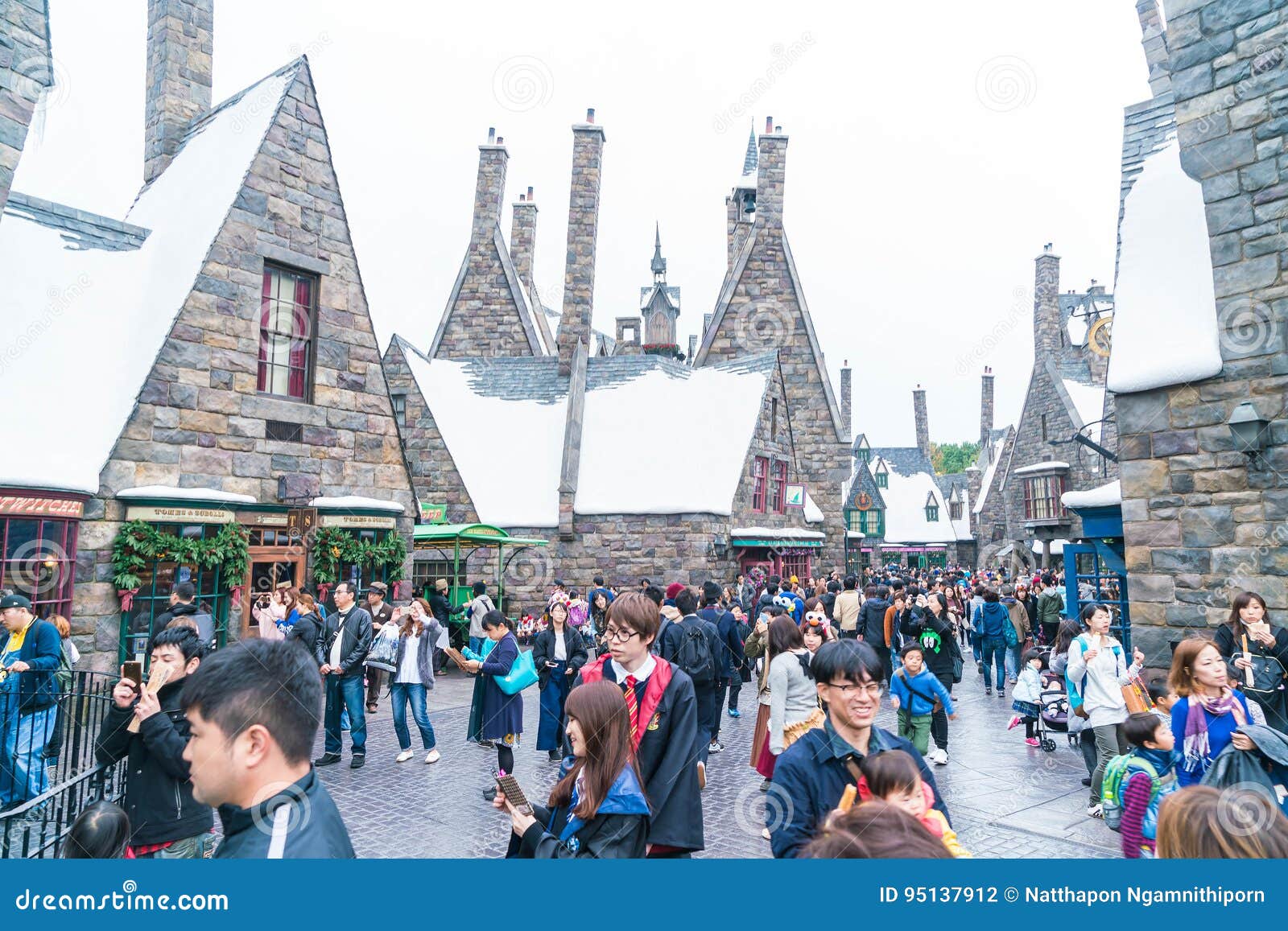 Osaka, Japan - NOV 21, 2016: the Wizarding World of Harry Potter ...