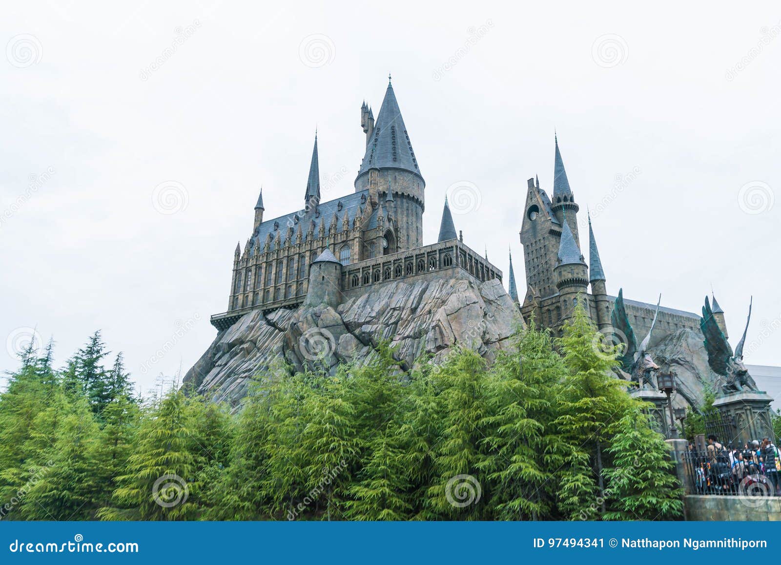 Osaka, Japan - NOV 21, 2016: the Wizarding World of Harry Potter ...