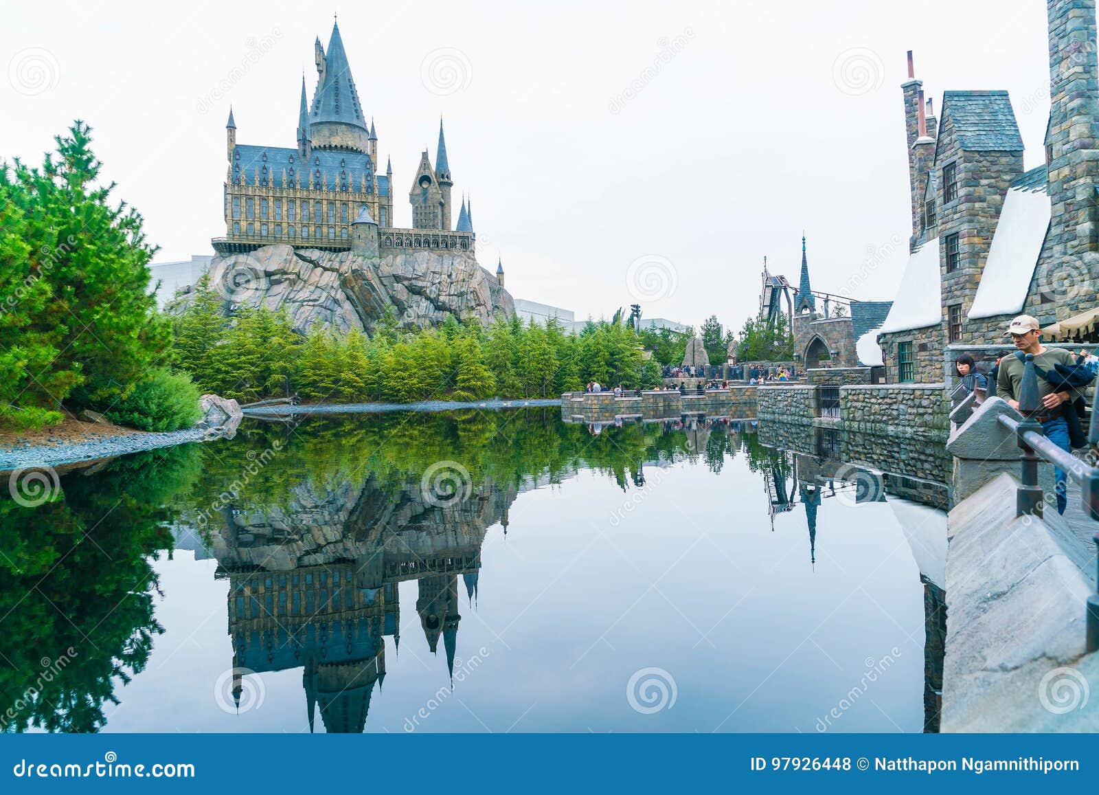 Osaka, Japan - NOV 21, 2016: the Wizarding World of Harry Potter ...