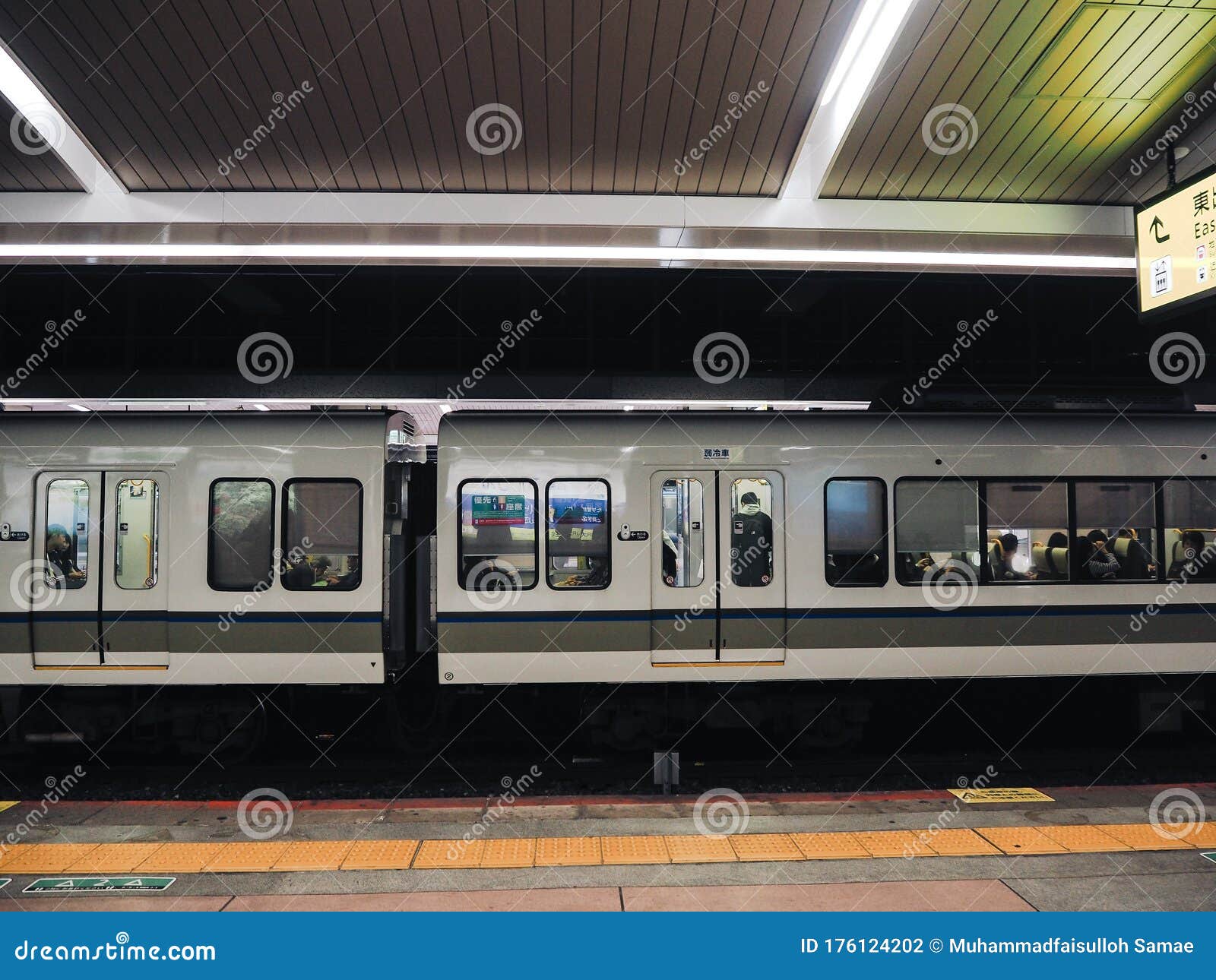 Osaka, Japan, November 8, 2019: Subway Stations in Japan Editorial ...