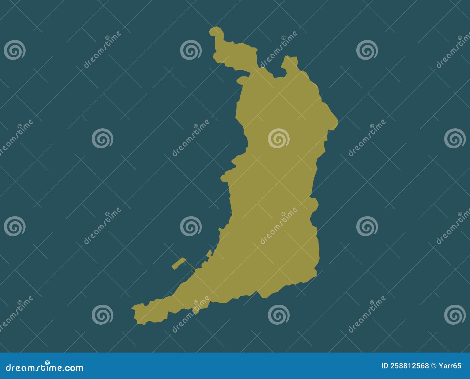 Osaka, Japan. Solid. No Legend Stock Illustration - Illustration of ...