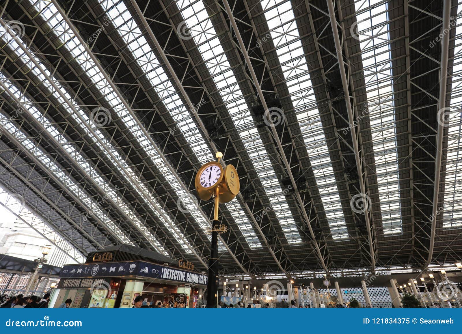 An Osaka JR Train Station in Osaka Japan. Editorial Image - Image of ...