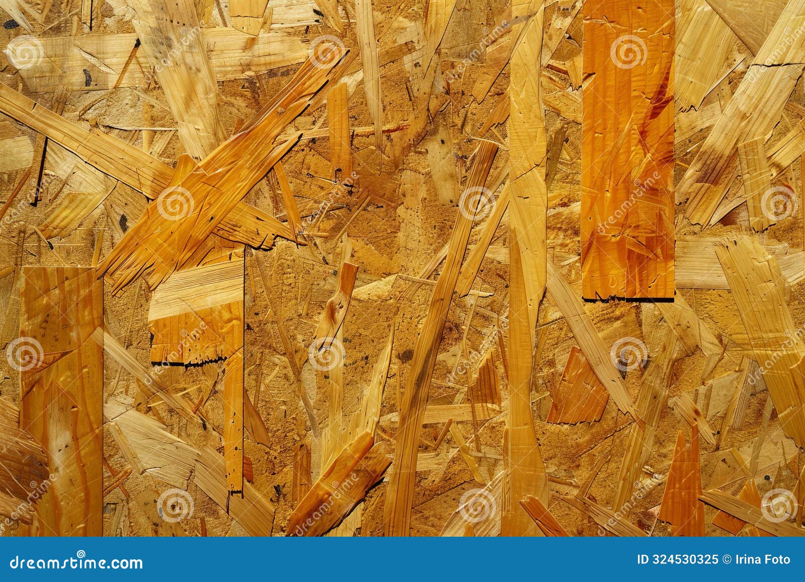 OSB Board Texture with Visible Fibers Stock Image - Image of plywood ...