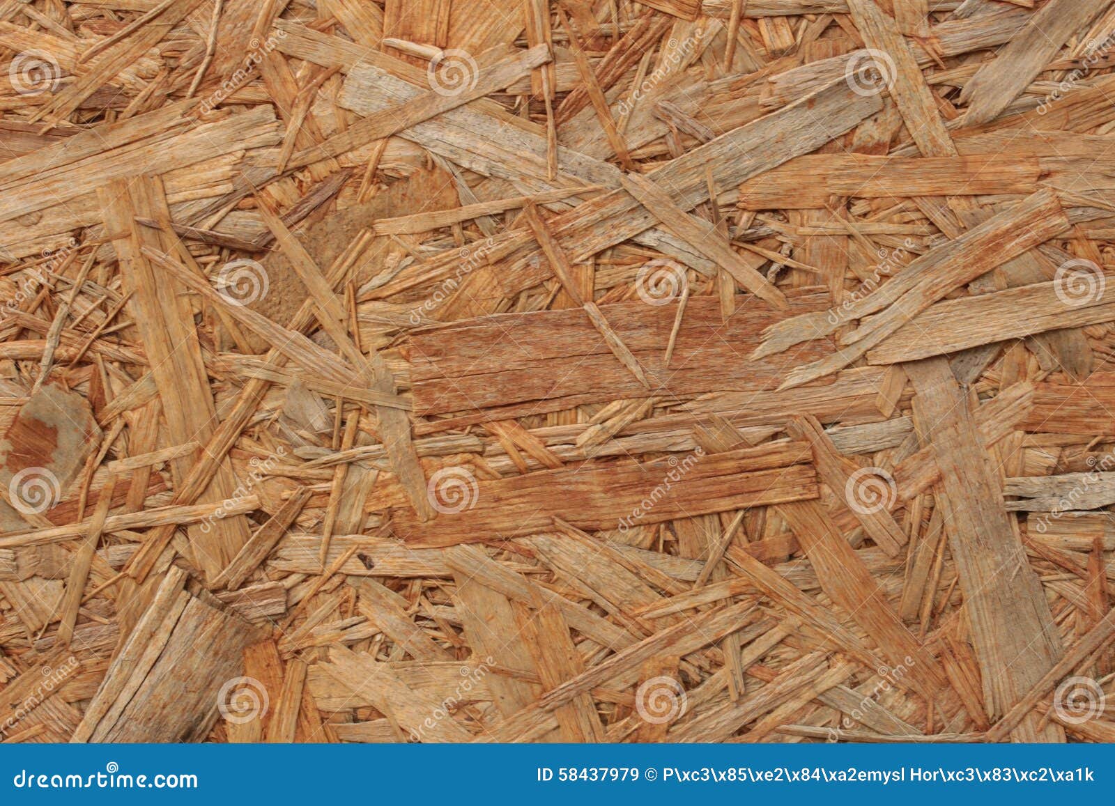 OSB oriented strand board stock image. Image of construction - 58437979