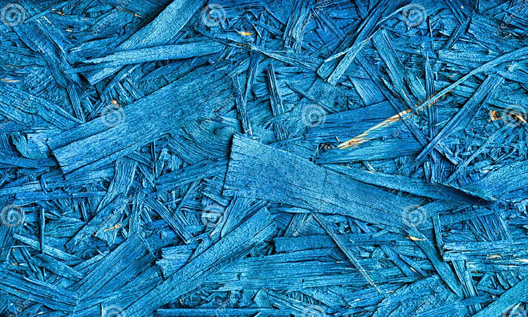 OSB Plate is Blue. Abstract Texture of Building Material Stock Photo ...