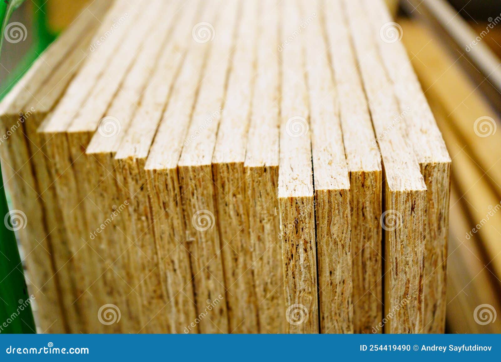 OSB Board. Sheet Material is Used in Construction. Hardware Store ...