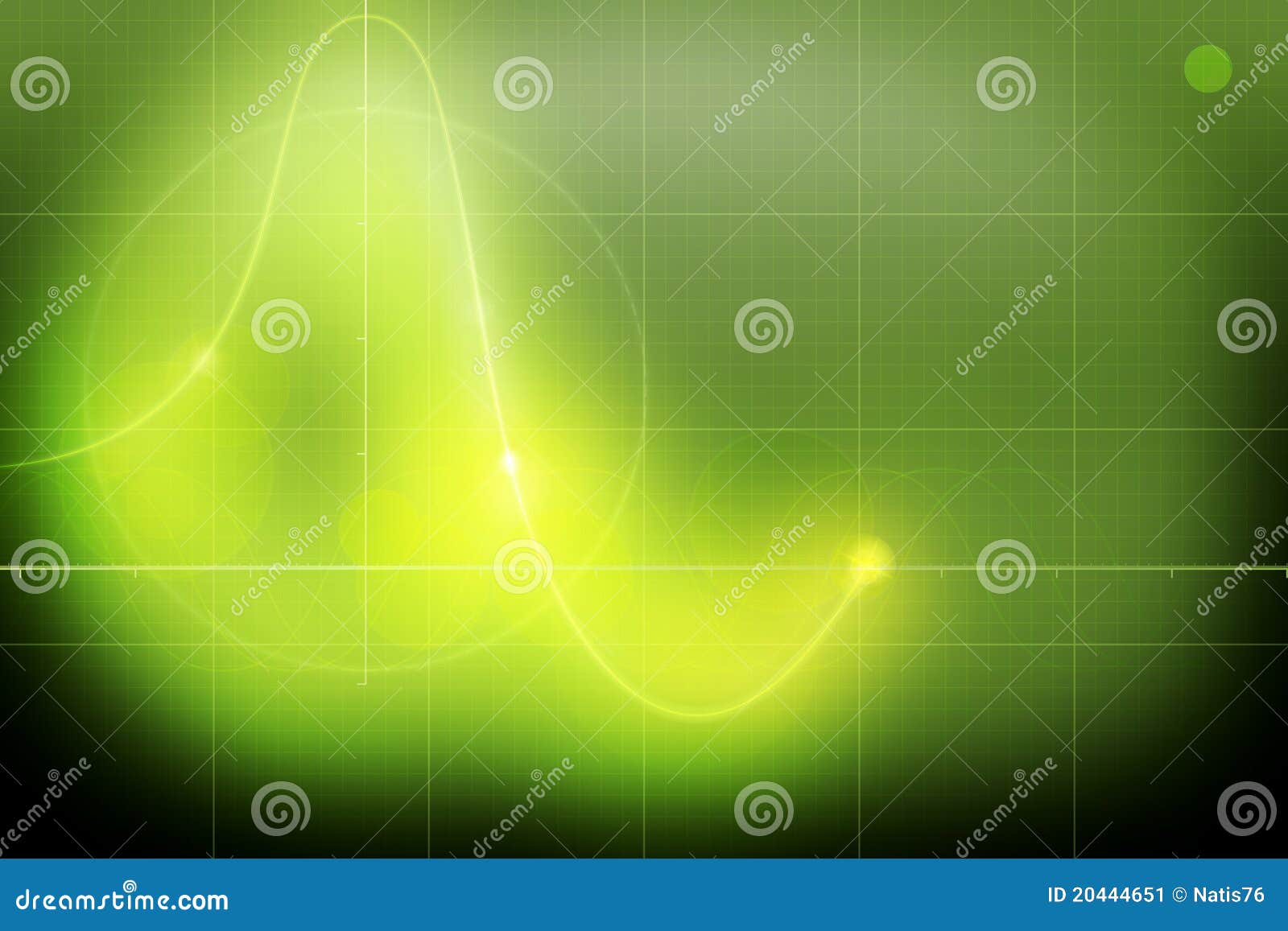 Oscillograph stock vector. Illustration of frequency - 20444651