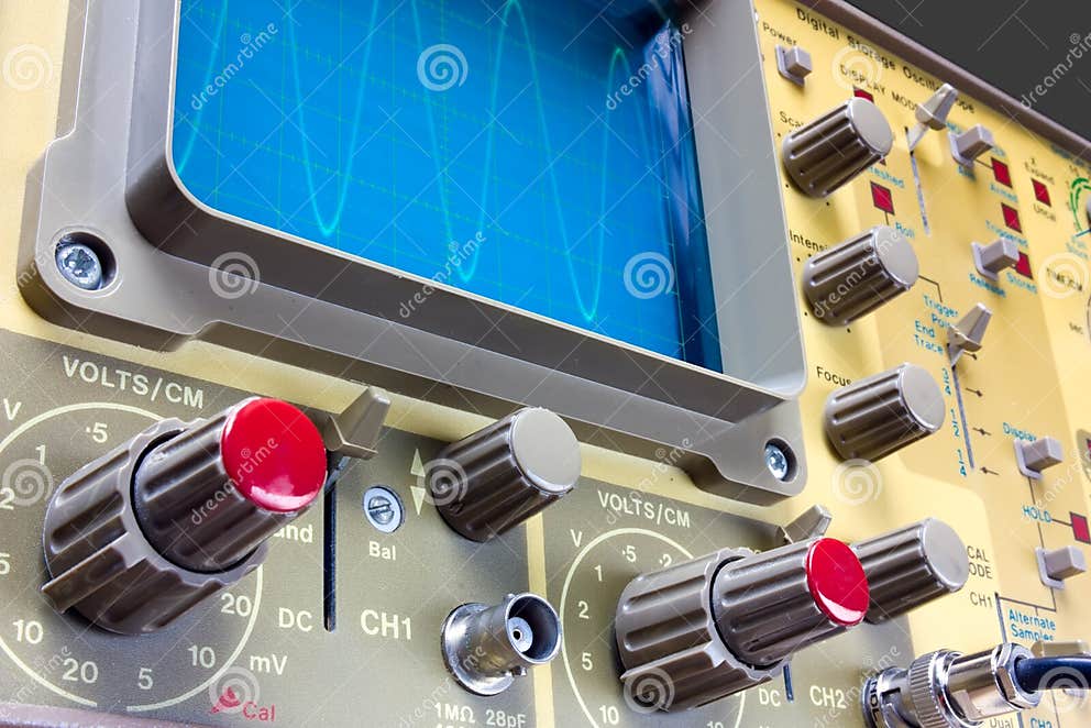 Oscilloscope stock photo. Image of analyzing, laboratory - 11549258