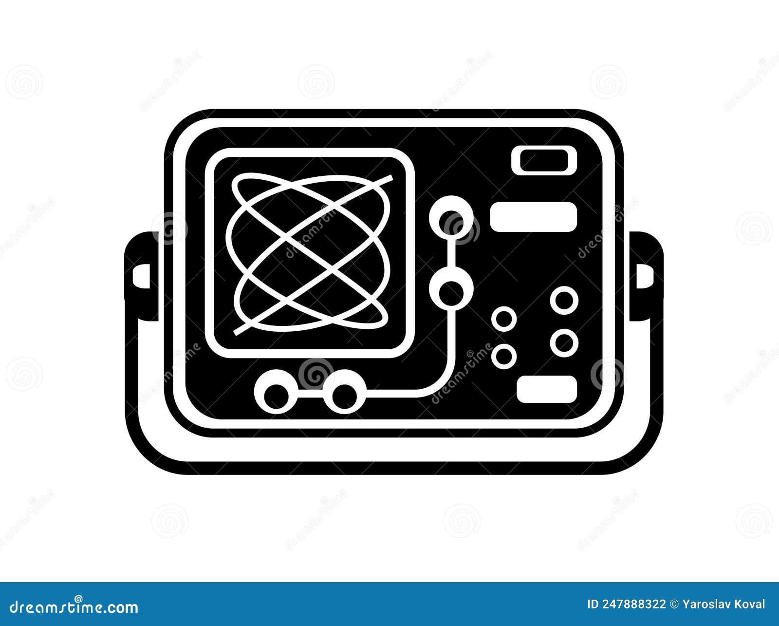 Oscilloscope. Measuring Carefully Complex Schematic Electrical Circuits ...
