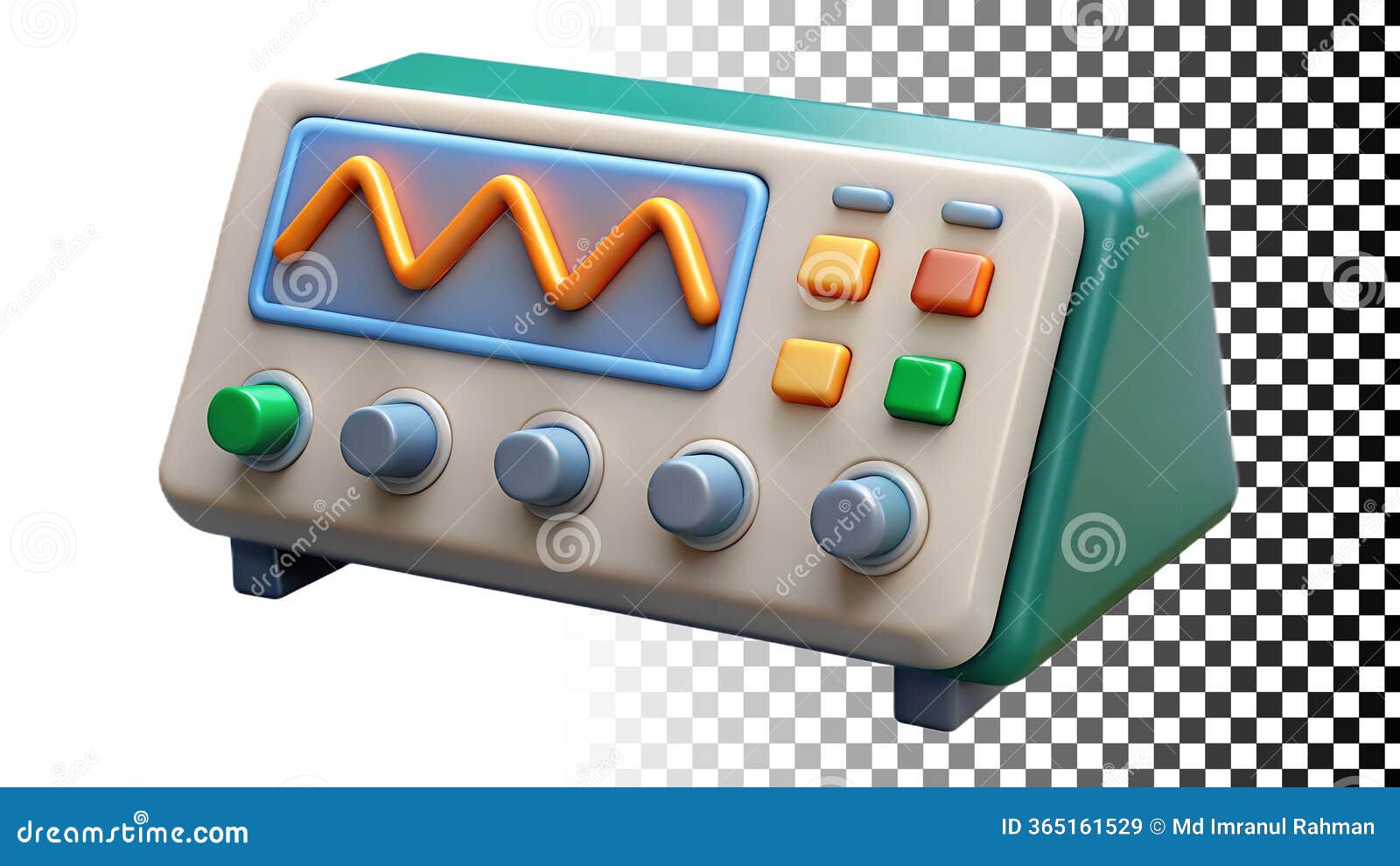 Oscilloscope Screen For Waveform Analysis And Electronics Testing Png ...