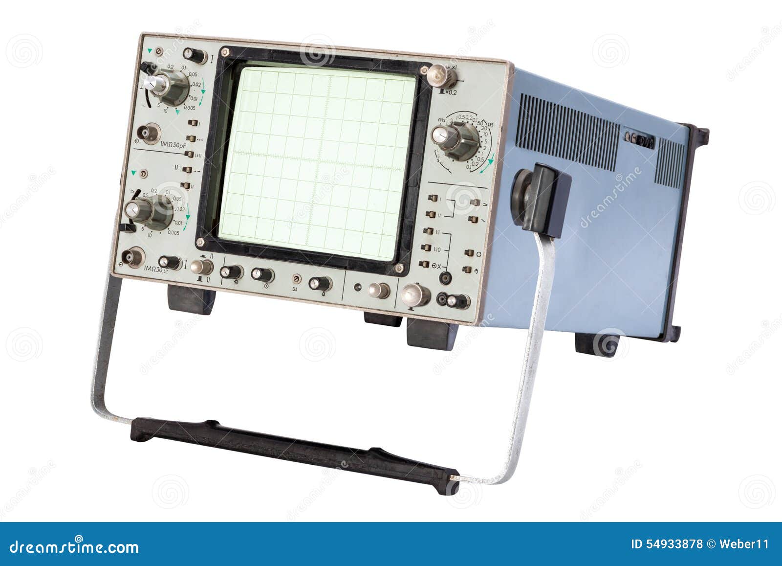 Oscilloscope stock photo. Image of oscilloscope, industrial - 54933878