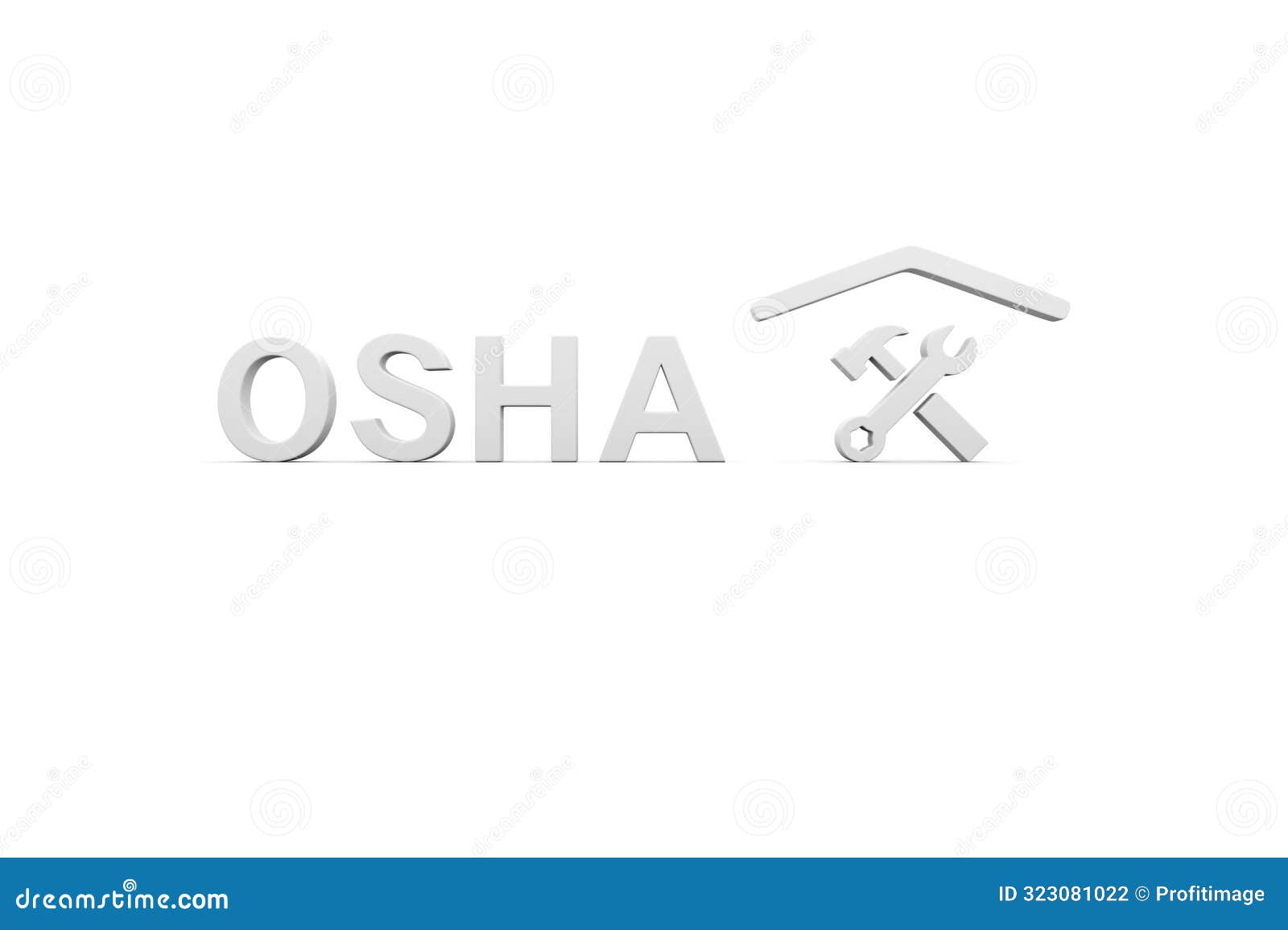 OSHA Concept Web Banner Or Landing Page. Occupational Safety Vector ...