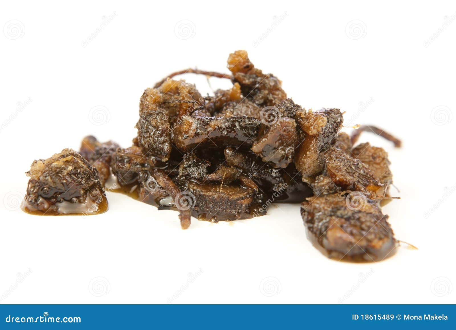 Ligusticum Porteri, Known As Osha. Dried Roots. Isolated On White ...