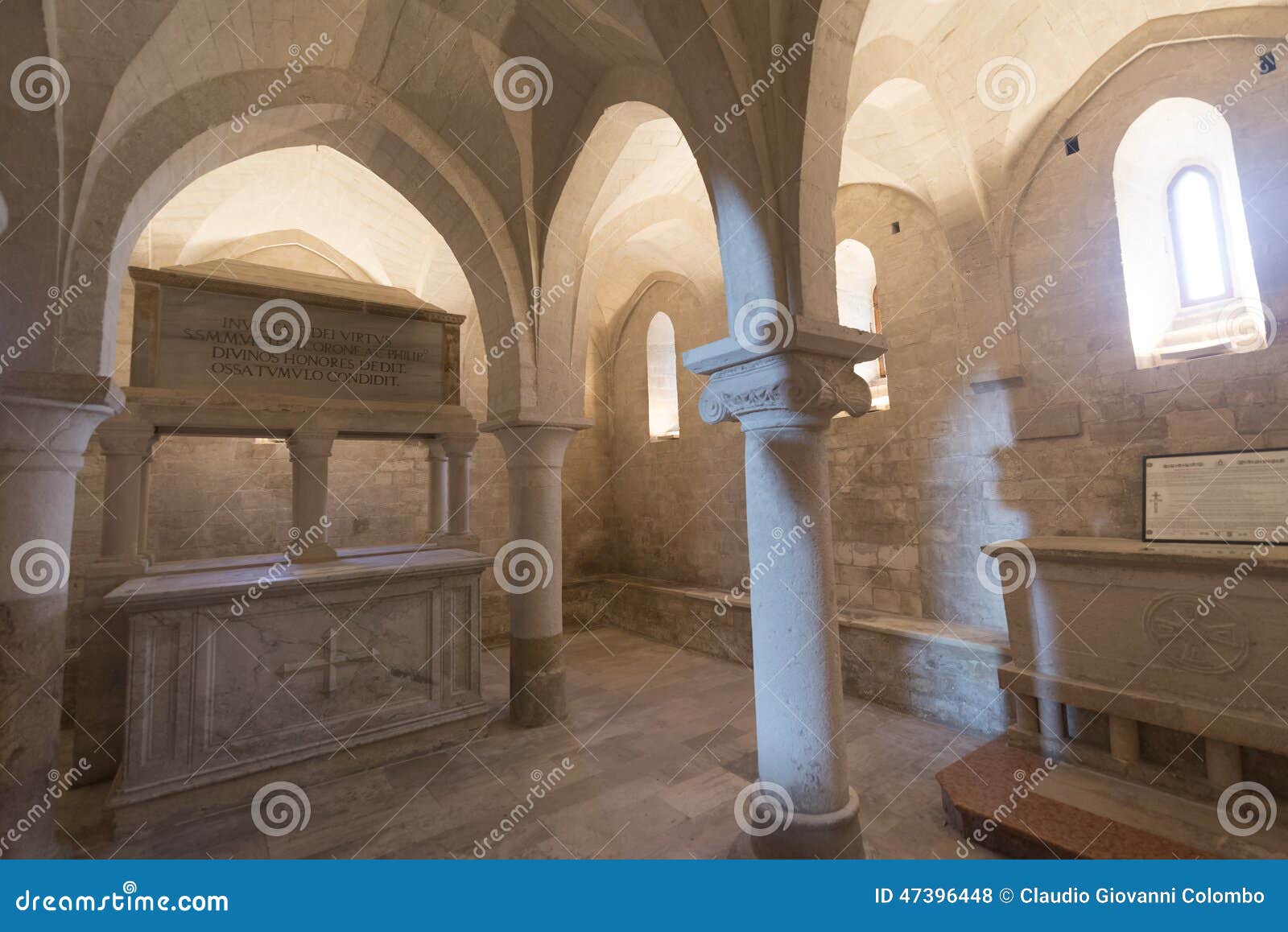Osimo (Italy): cathedral stock photo. Image of monument - 47396448