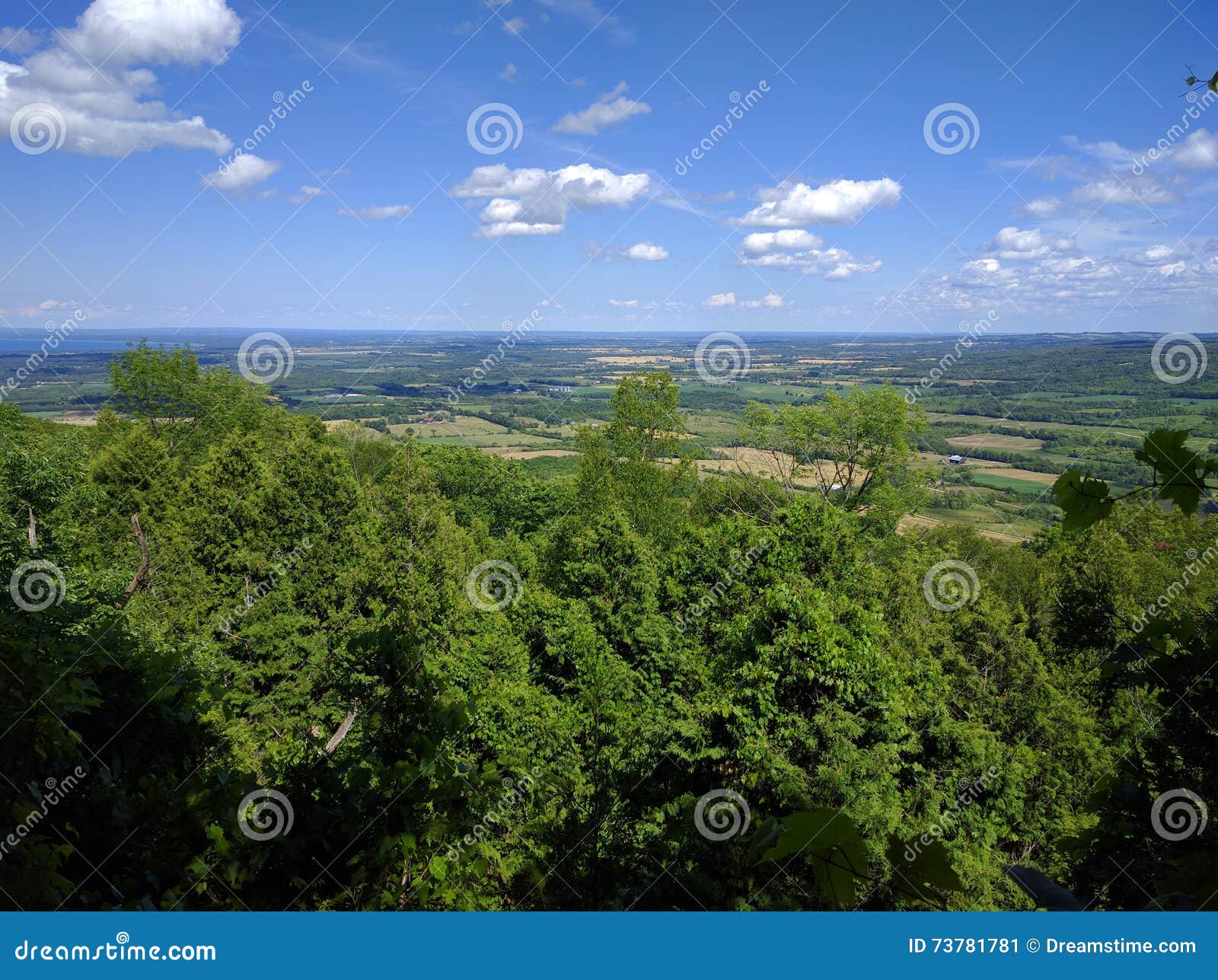Osler Bluffs Lookout stock image. Image of trip, lookout - 73781781