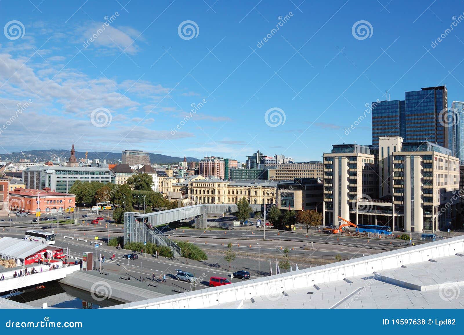 Oslo stock photo. Image of capital, street, building - 19597638