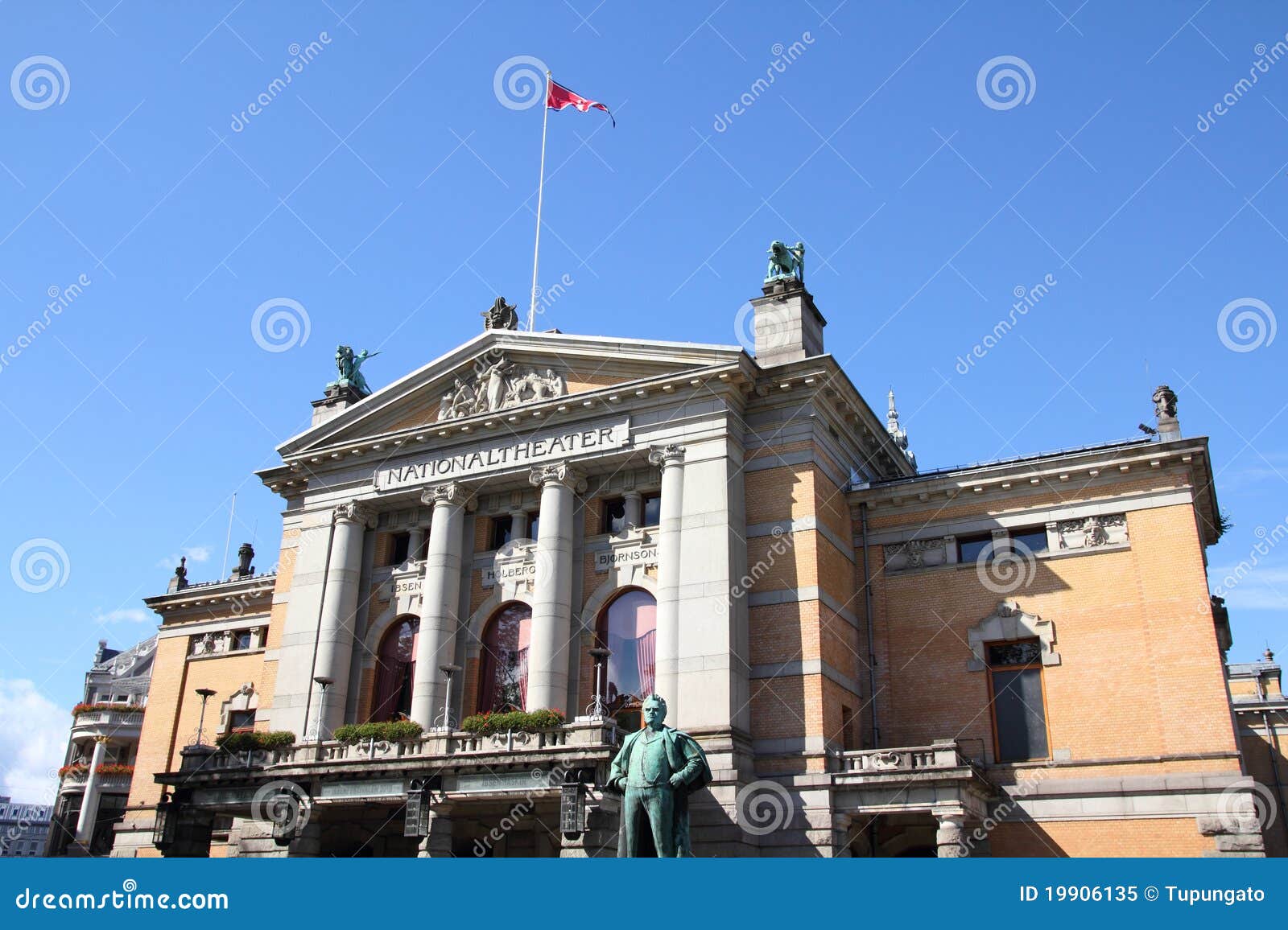 Oslo stock image. Image of national, city, exterior, famous - 19906135