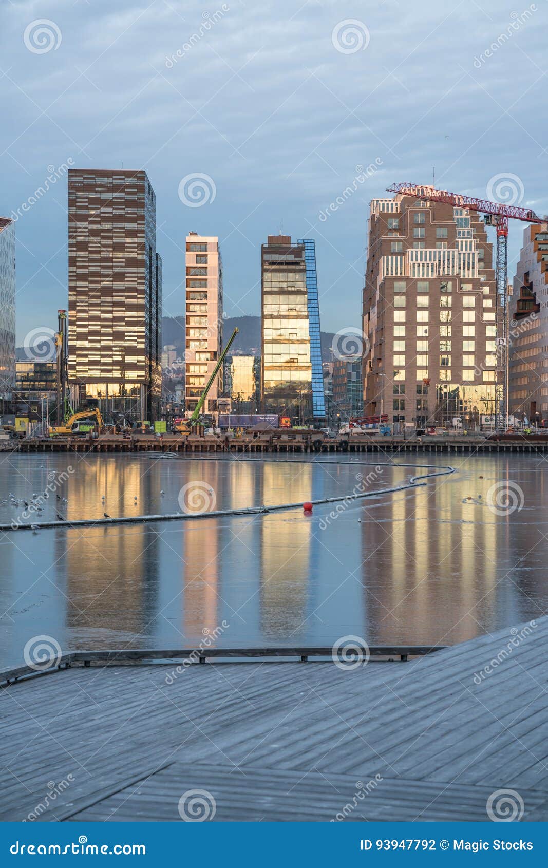 Oslo Architecture editorial photography. Image of oslo - 93947792