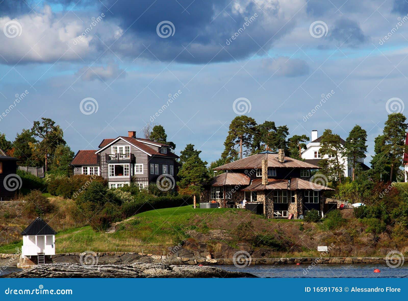 Oslo Fjord stock image. Image of nature, coast, oslo - 16591763