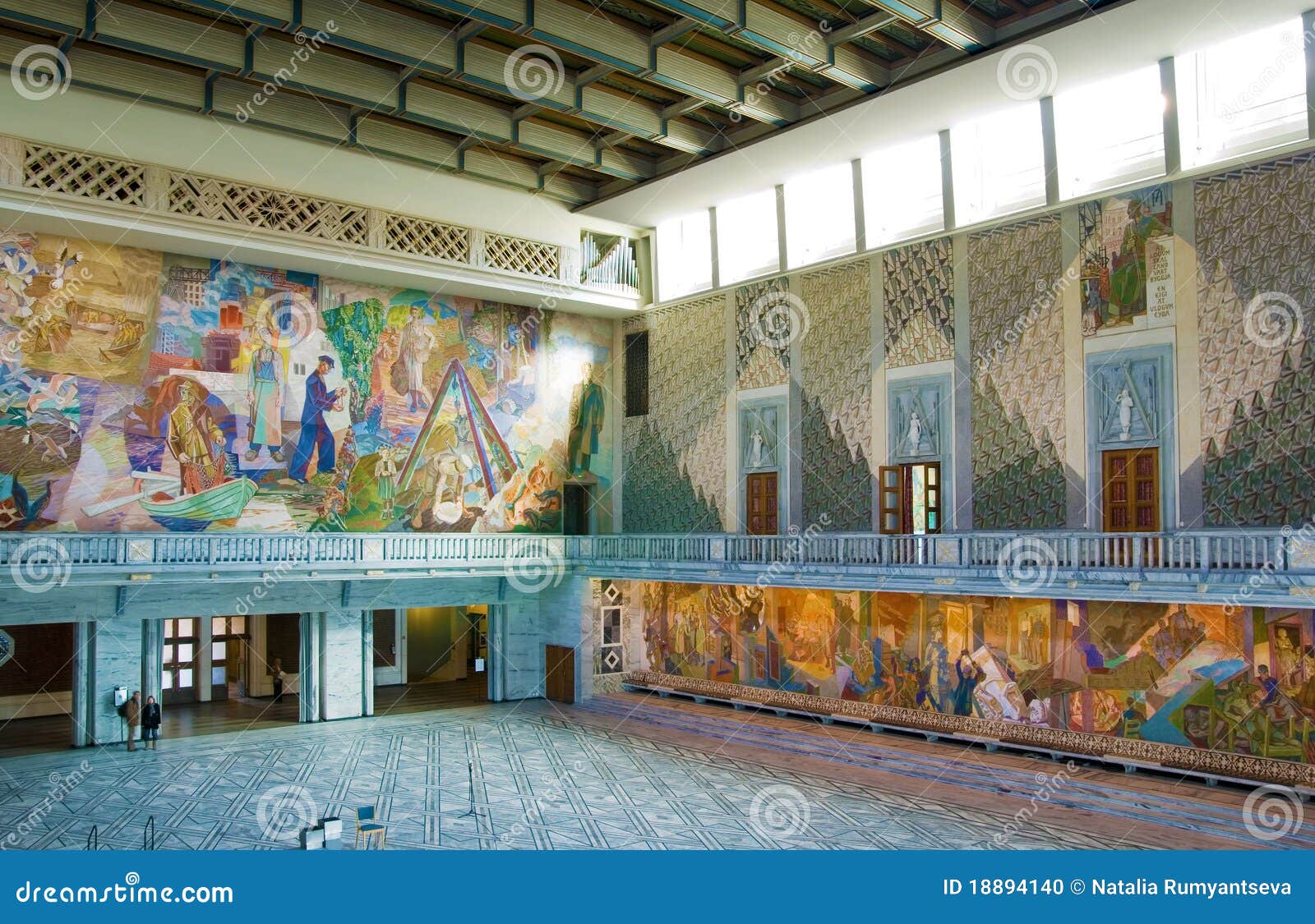 Oslo. Norway. the City Hall Interior Editorial Image - Image of city ...