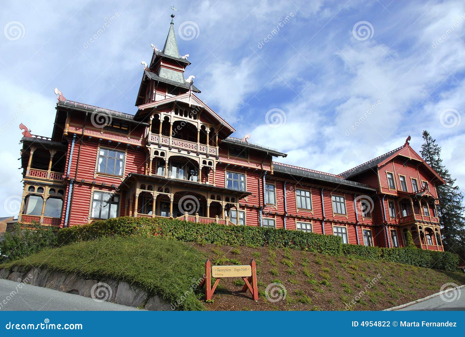 Oslo, Norway stock photo. Image of hill, historic, architecture - 4954822