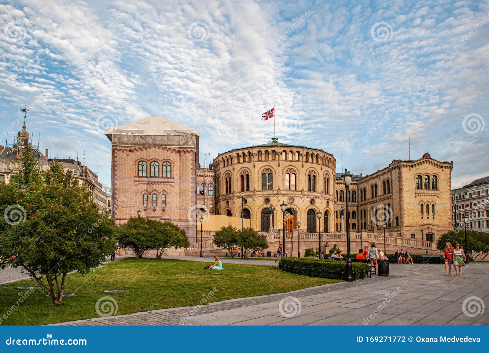 Oslo, Norway-August 1, 2013: Stortinget Parliament Building Oslo Norway ... Oslo, Norway-August 1, 2013: Stortinget Parliament Building Oslo Norway ...