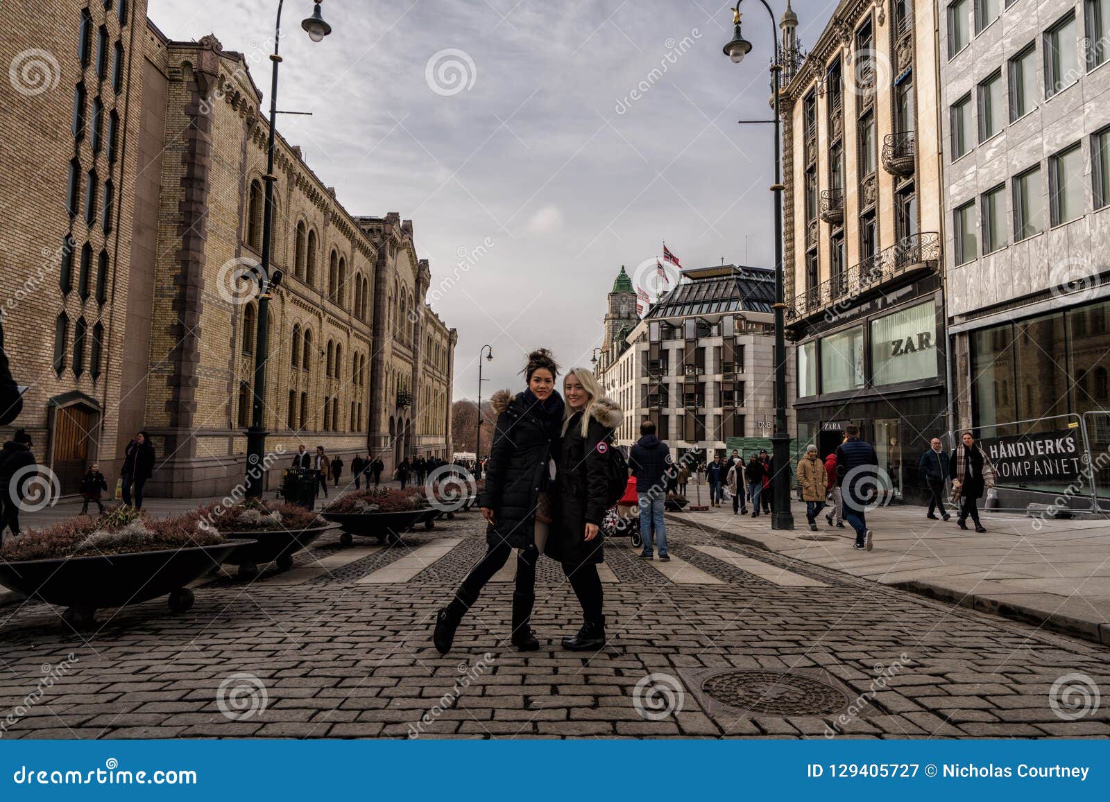 Beautiful Oslo, Norway. editorial photography. Image of landmark ...