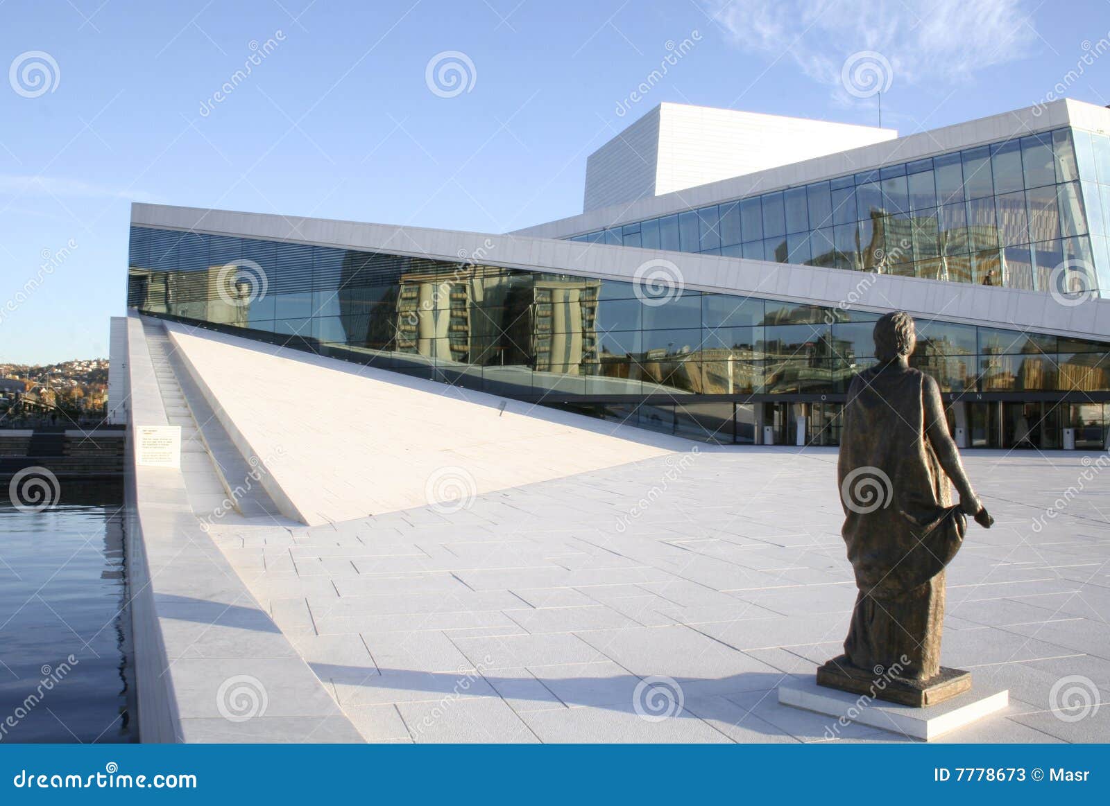 Oslo Opera house editorial stock photo. Image of facade - 7778673
