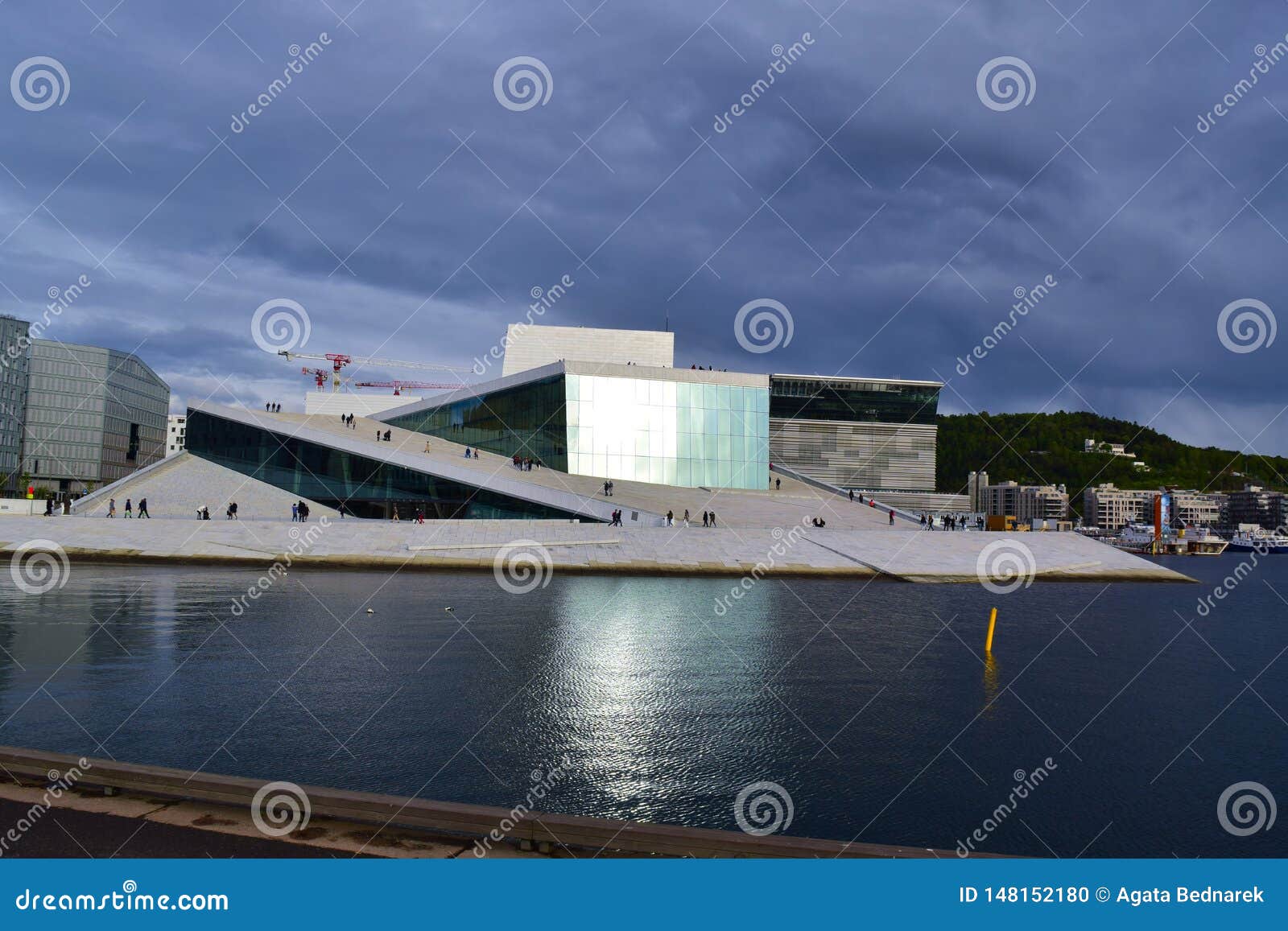 Oslo Opera House. Architecture, Landscape Stock Photo - Image of asian ...