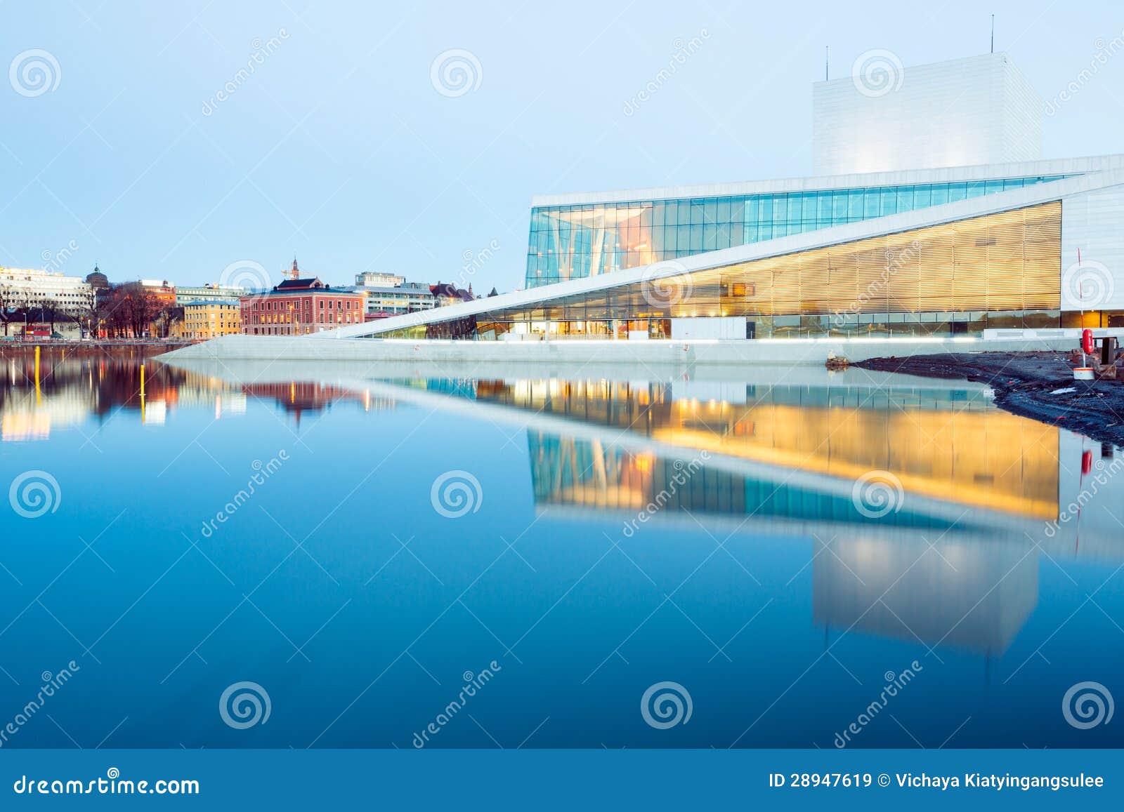 Oslo Opera House Norway stock image. Image of architectural - 28947619