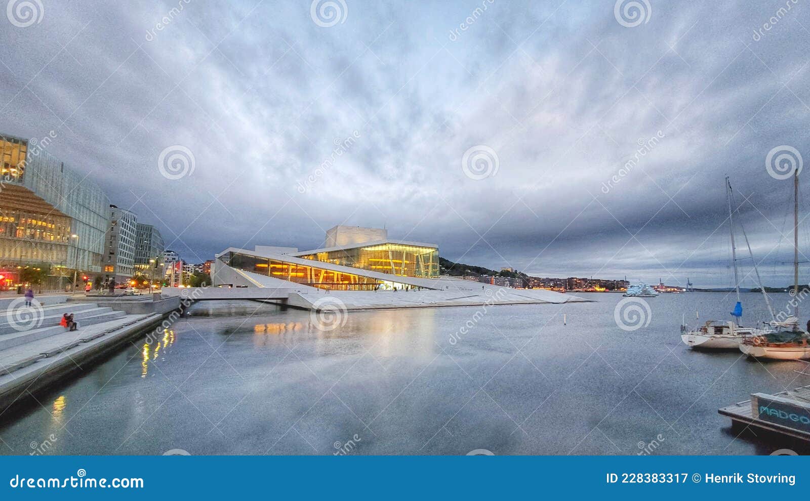 Oslo Opera, Norway - August 2021 Editorial Photography - Image of light ...