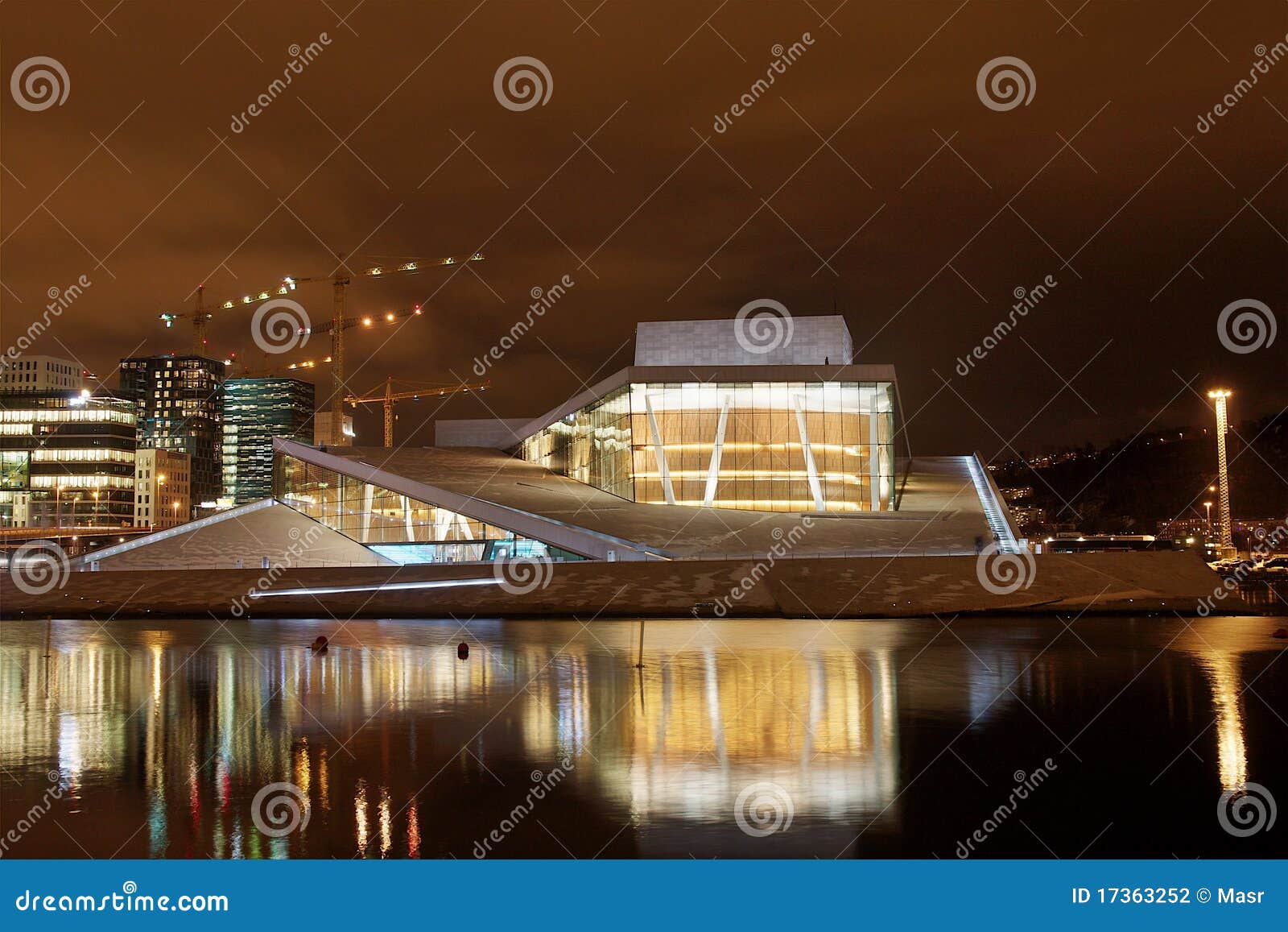 Oslo-Opernhaus redaktionelles stockfotografie. Bild von norwegisch ...