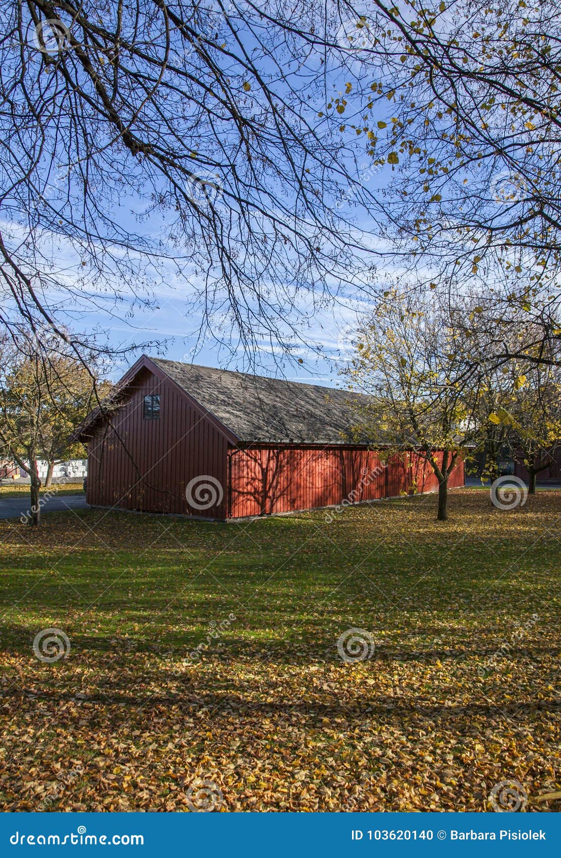 Oslo - a Traditional Norwegian Barn. Stock Photo - Image of ...