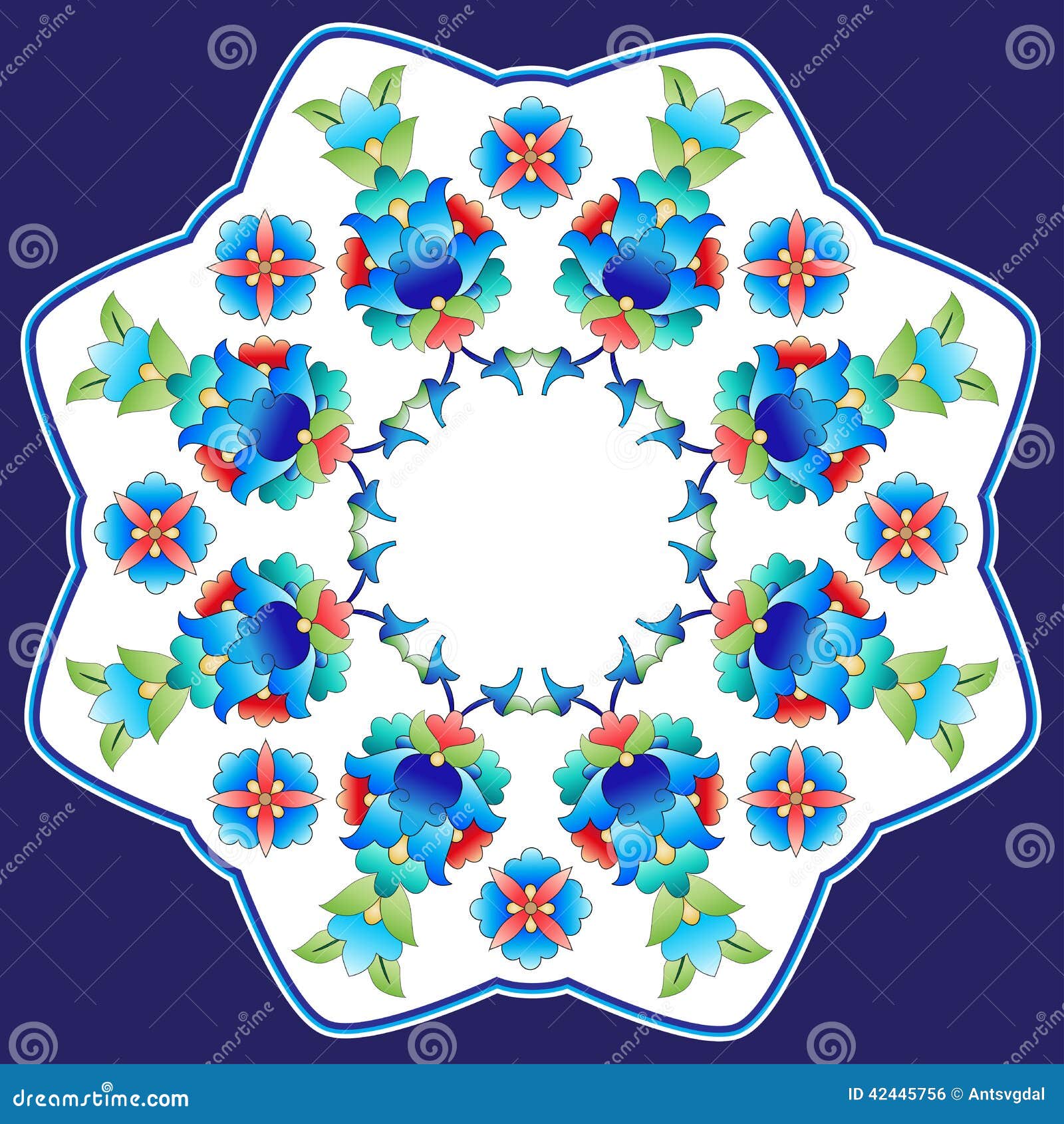 Osmanemotivdesign-Reihe Sechsundsechzig Vektor Abbildung - Illustration ...