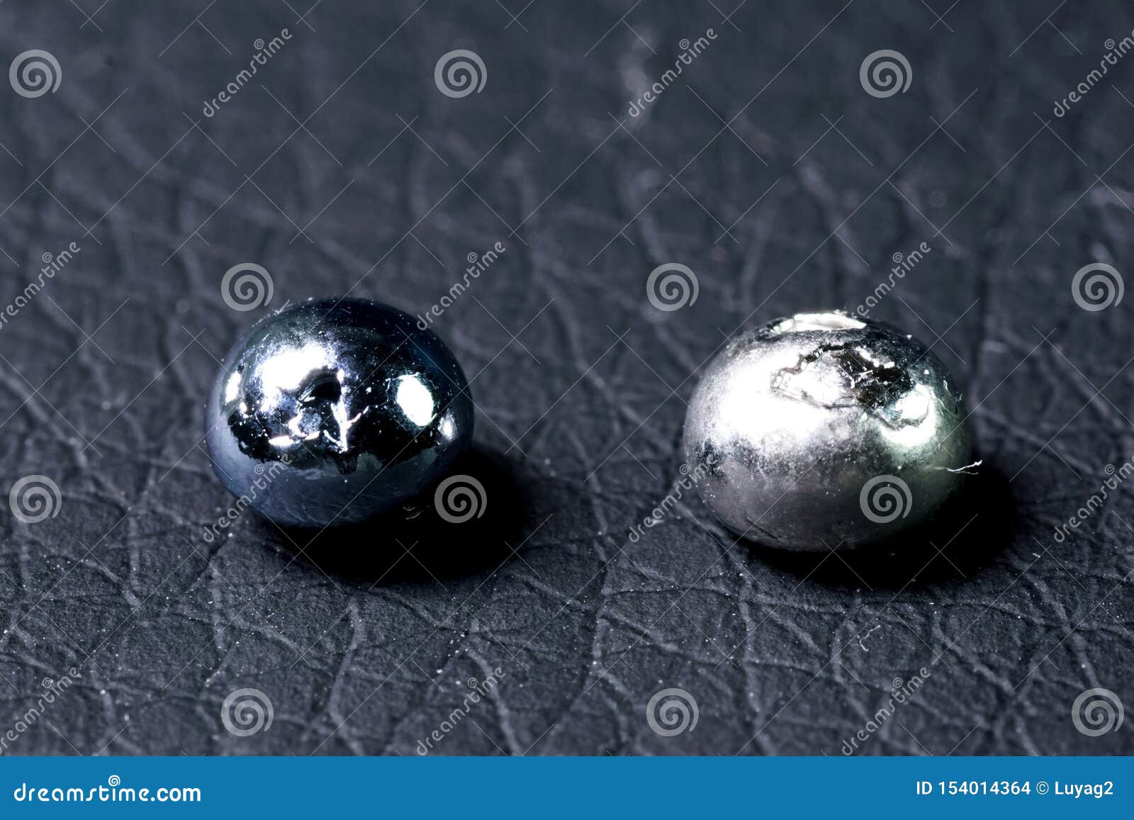 Osmium, Metal Pieces for Sample. Heaviest Metal is Osmium Stock Photo ...