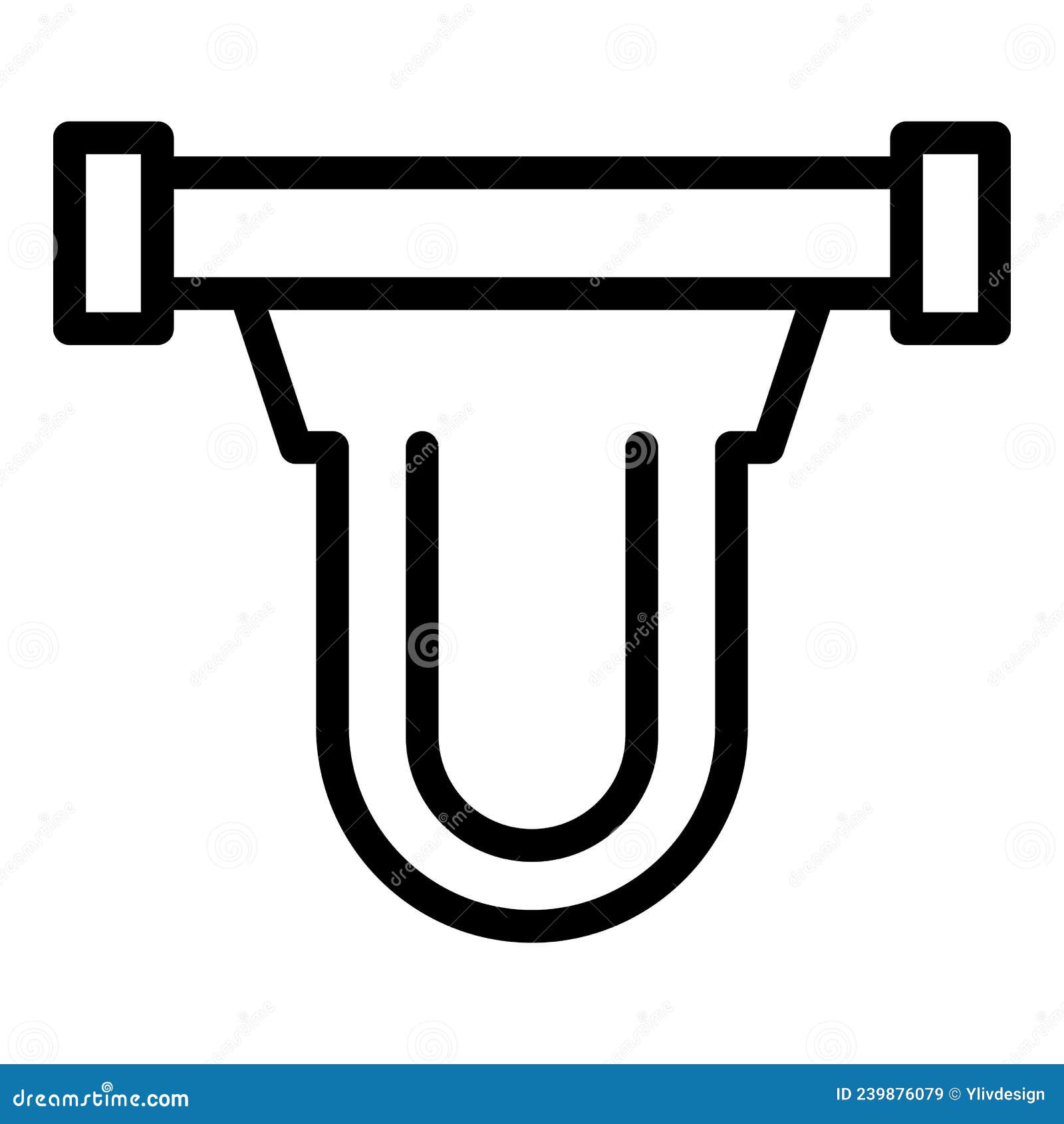 Osmosis Filtration Icon Outline Vector. Water Filter Stock Illustration ...