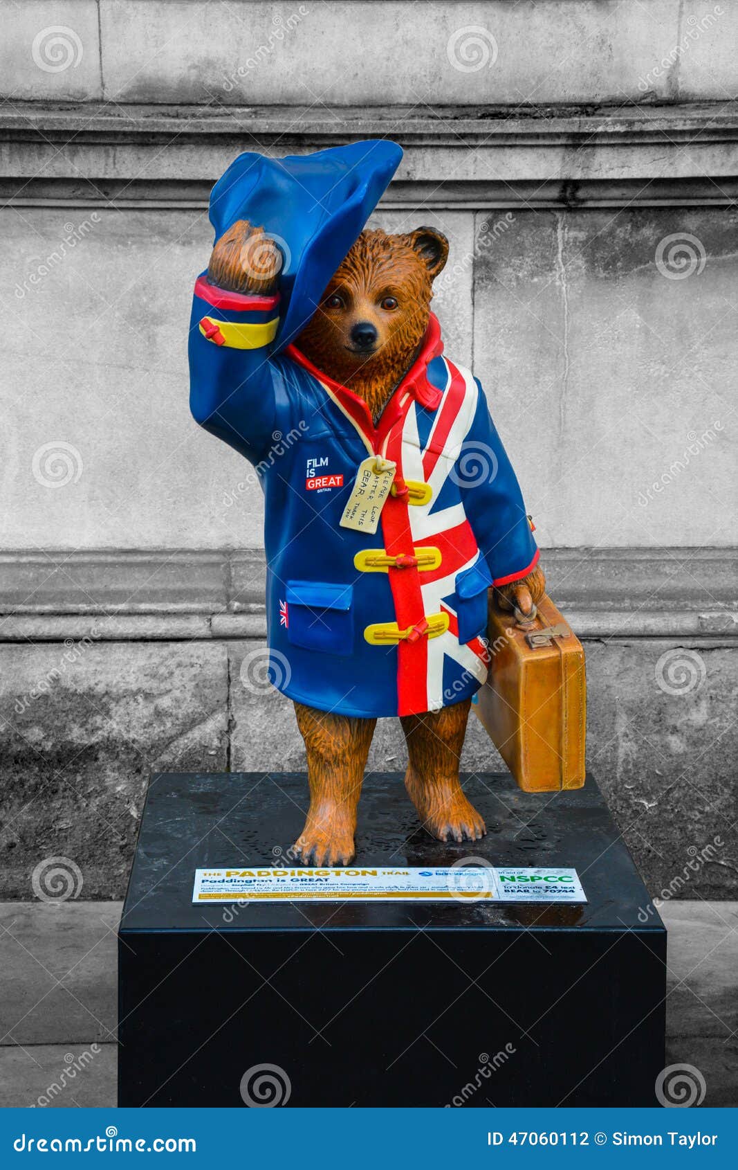 Oso de Paddington fotografía editorial. Imagen de enlace - 47060112