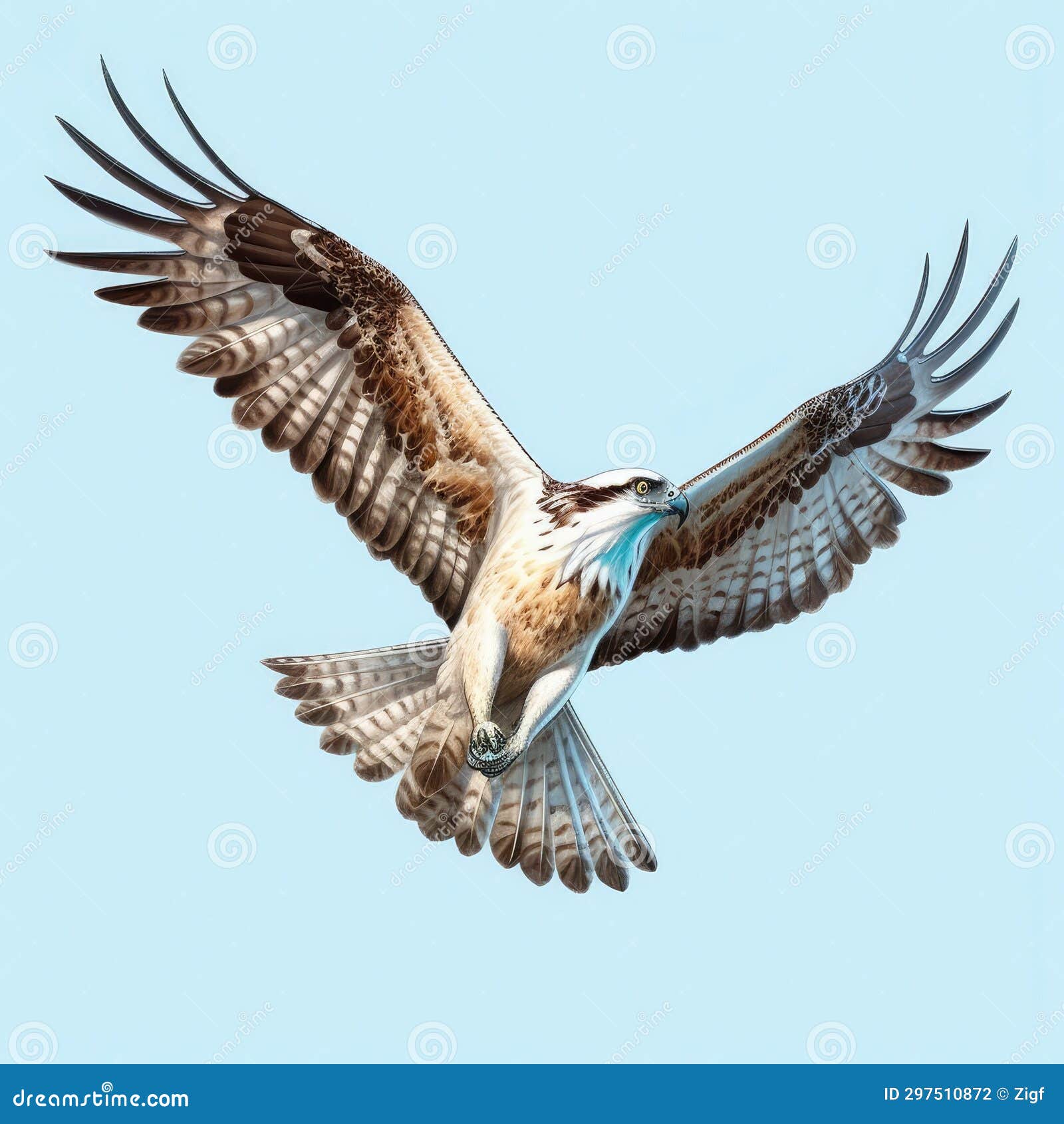 Osprey Flying Animal Animation Sequence Cartoon Vector | CartoonDealer ...