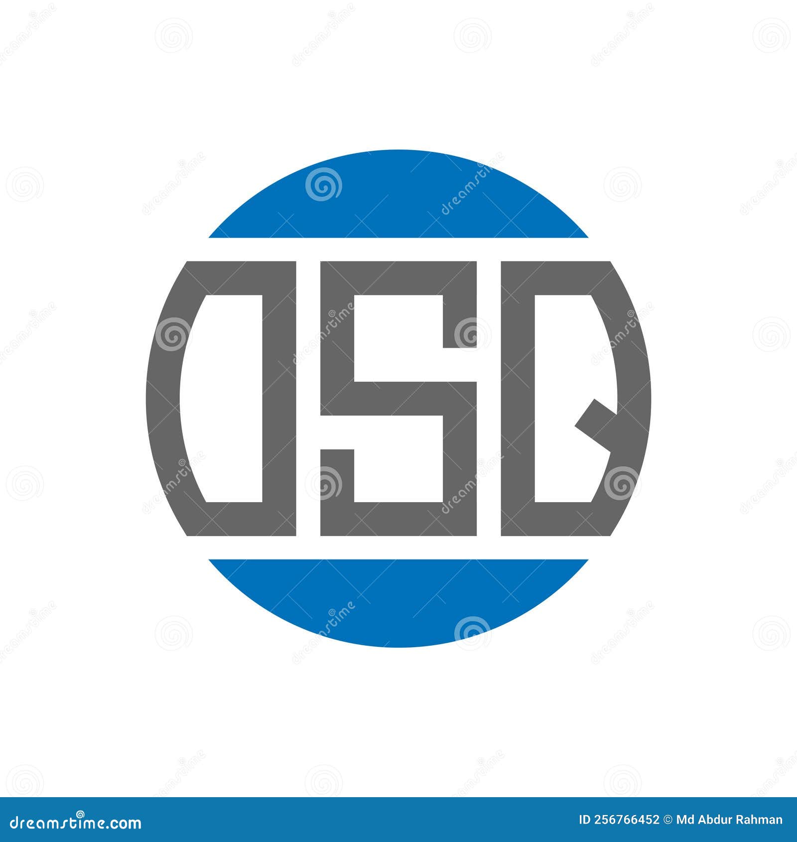 OSQ Letter Logo Design on White Background. OSQ Creative Initials ...
