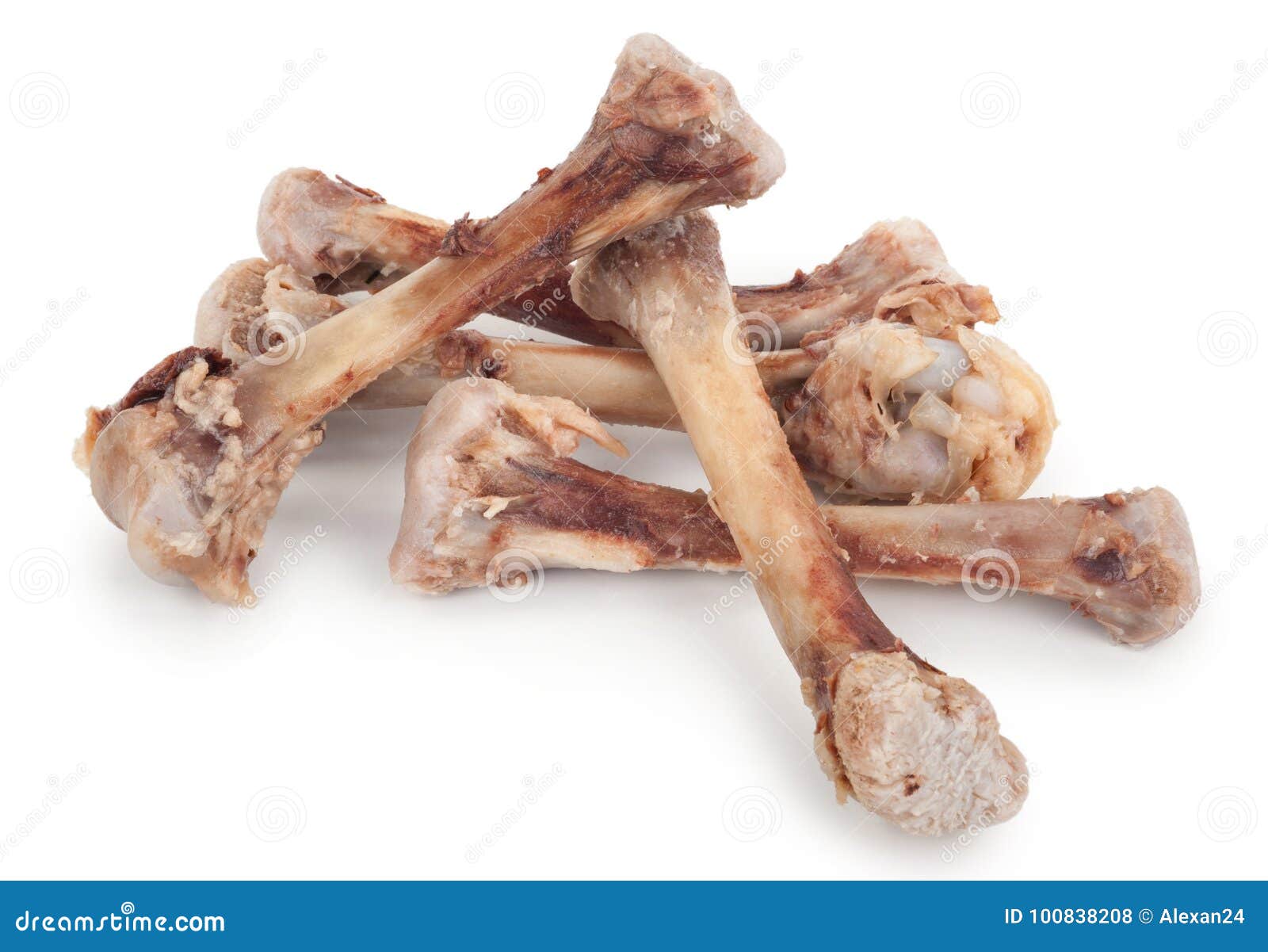 Ossa del pollo fotografia stock. Immagine di bianco - 100838208